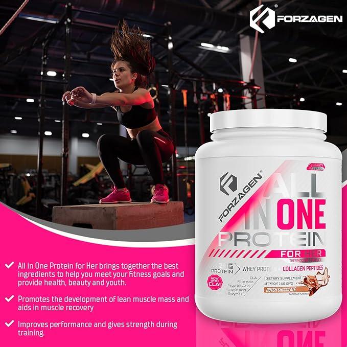 Forzagen All in One Protein for Her | Womenâ s Protein Powder with ...