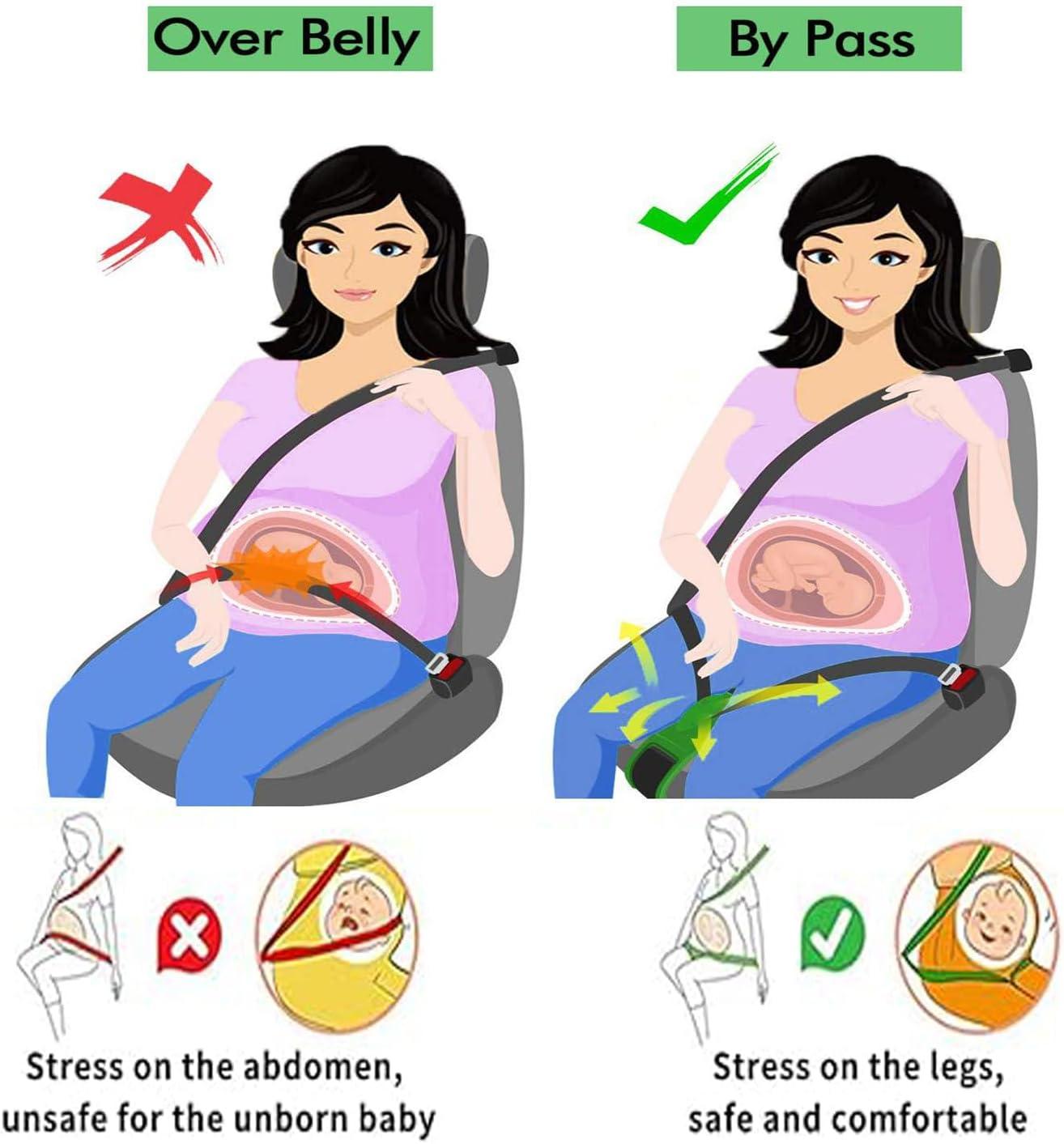 Pregnancy Seat Belt Bumper Strap for Unborn Baby | Comfort & Safety for Expecting Moms | Buy Now ...