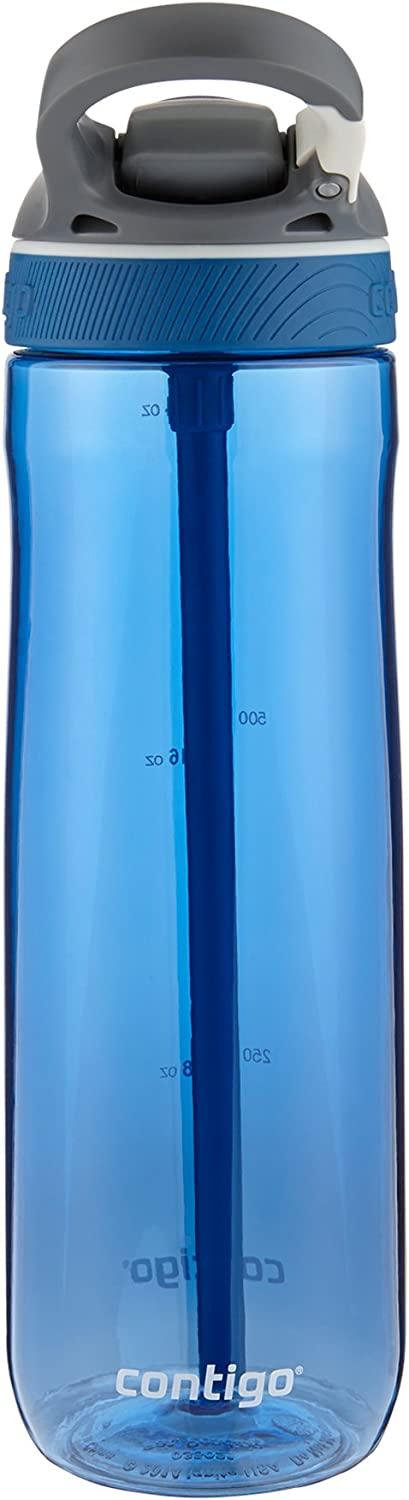 Contigo Autospout Straw Ashland Water Bottle 24 oz 3-Pack - Stormy ...