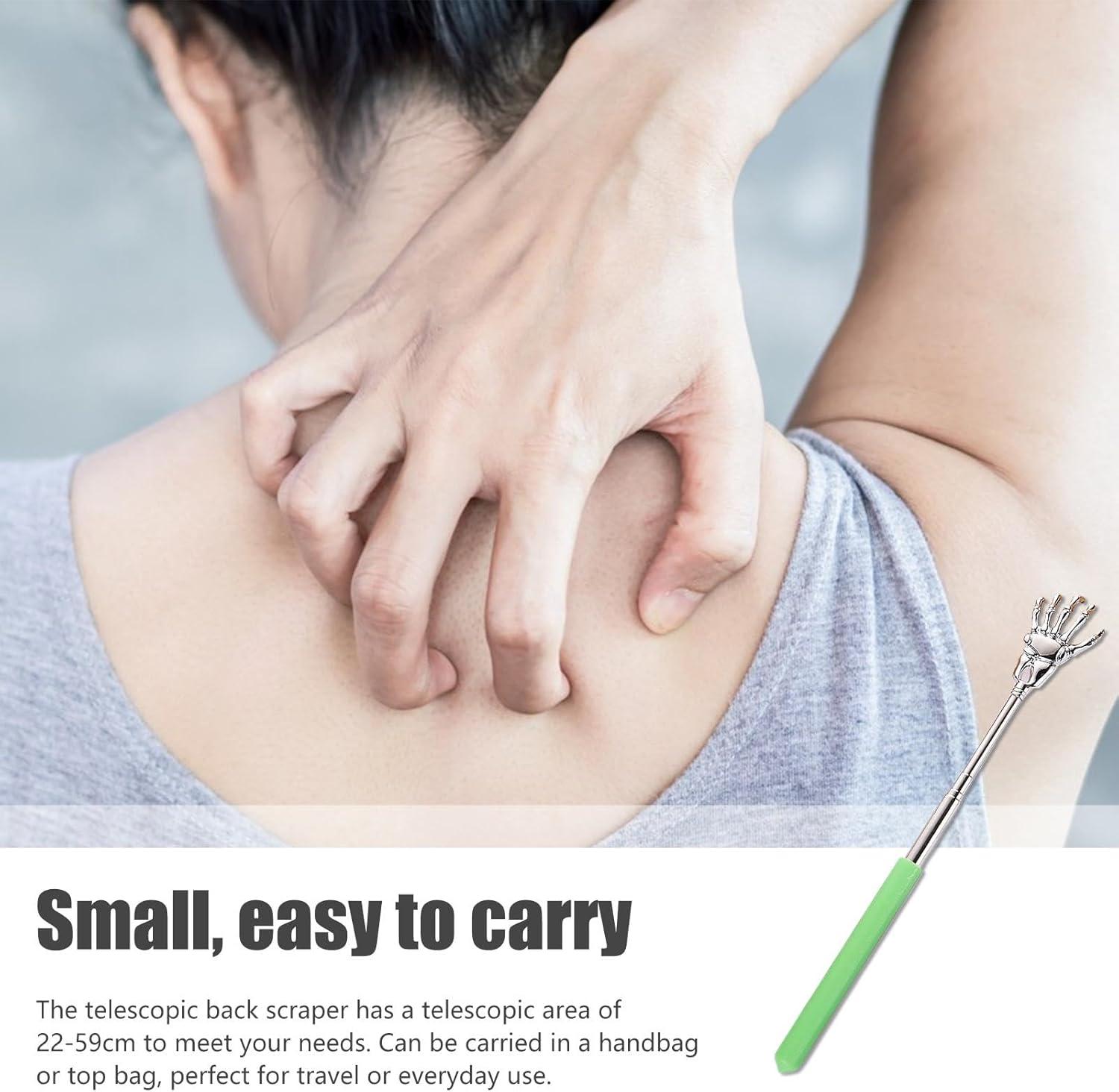 Portable Stainless Steel Back Scratchers - Travel-Friendly Hand-Shaped ...