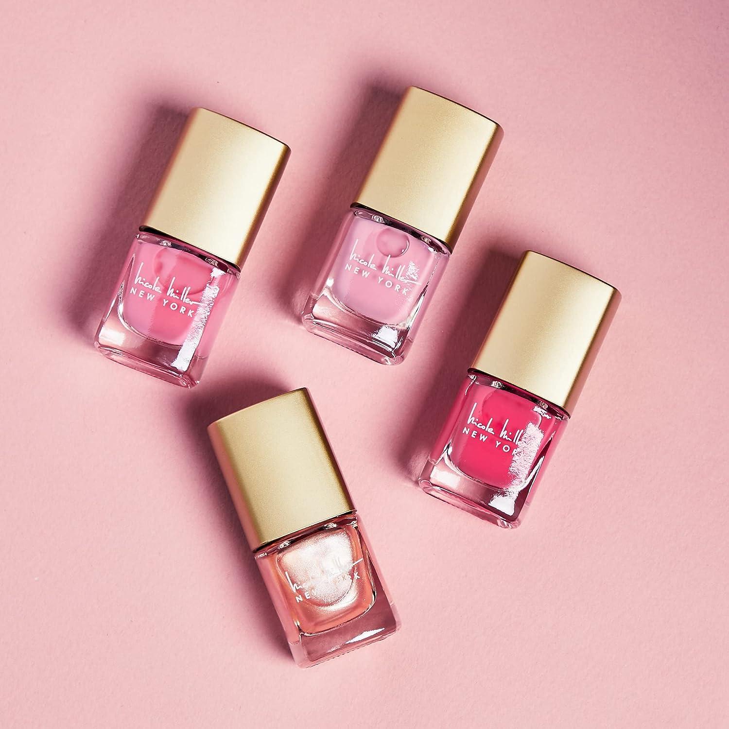 Nicole Miller 4 Pc Pink Nail Polish Collection - Long-Lasting Formula ...