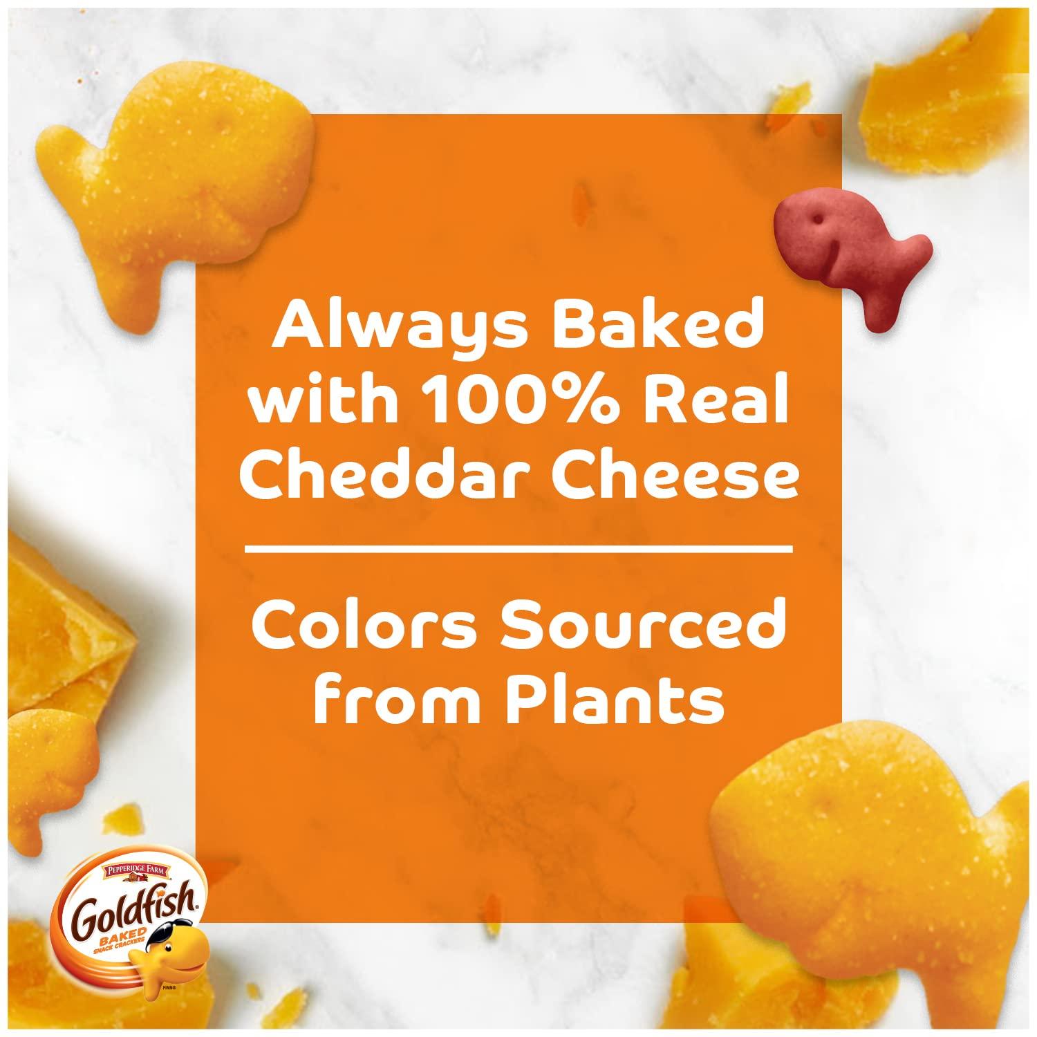 Pepperidge Farm Goldfish Colors Cheddar Crackers 6.6 oz. - Delicious ...