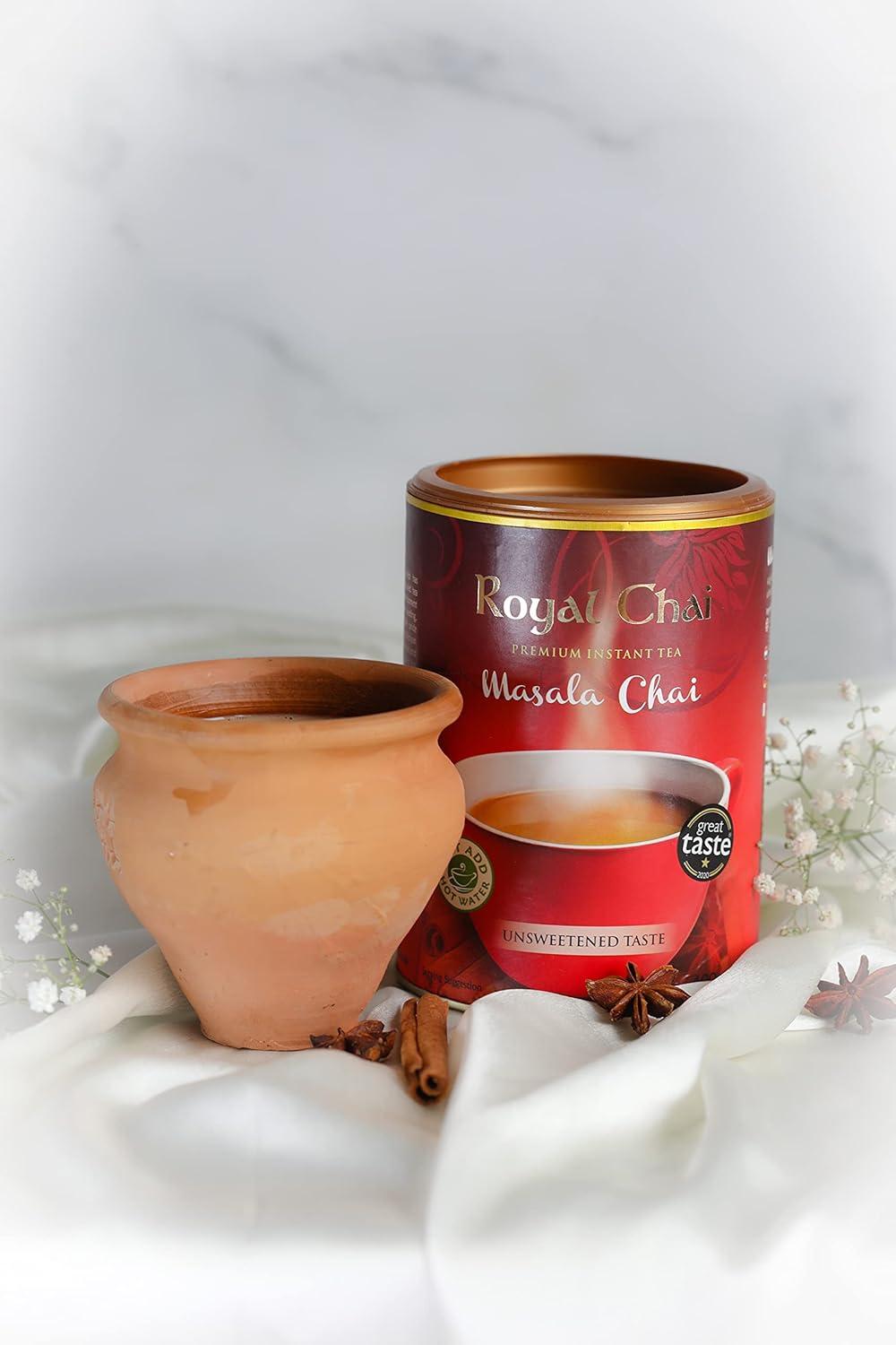 Royal Chai | Masala Chai Unsweetened Taste Tub | 6 x 400g Tubs ...