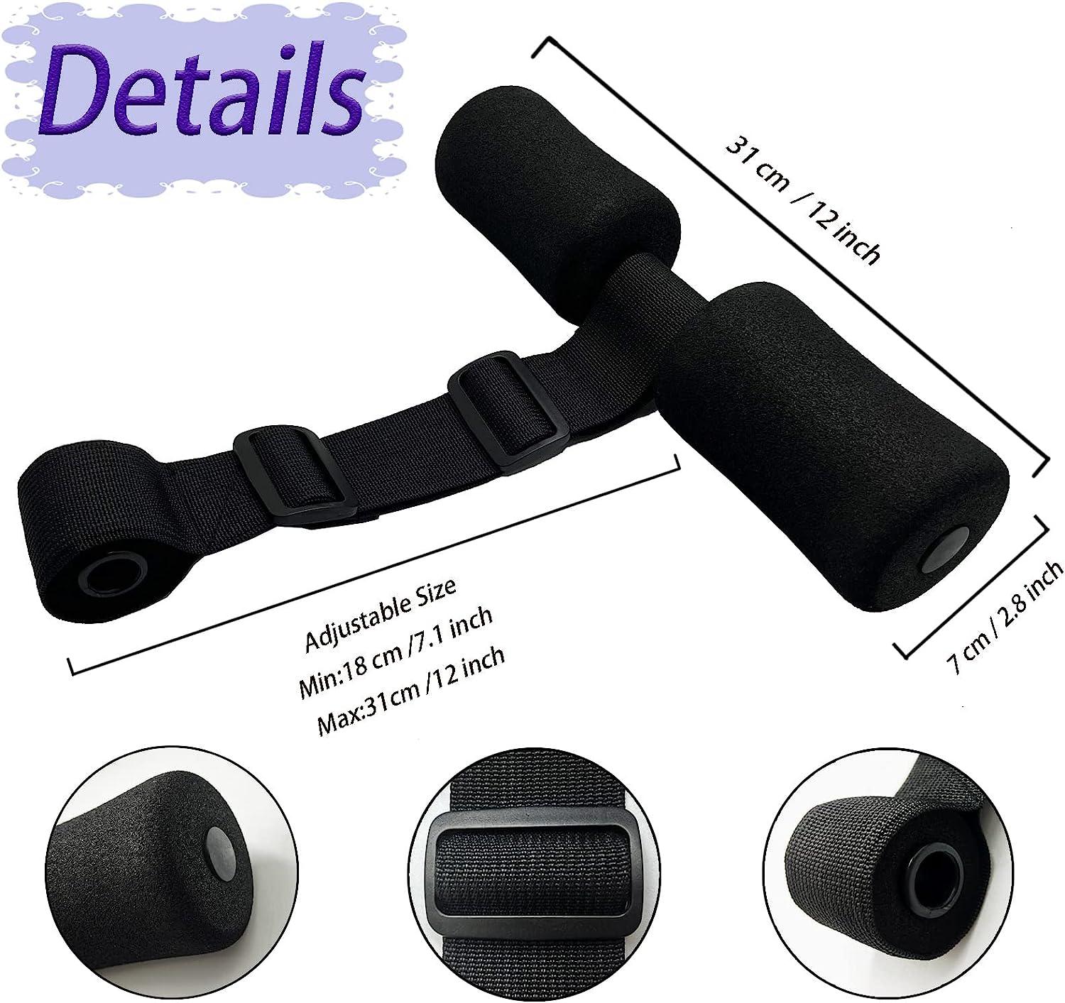 Denlydom Nordic Hamstring Curl Strap: Portable Ab & Leg Exercise ...