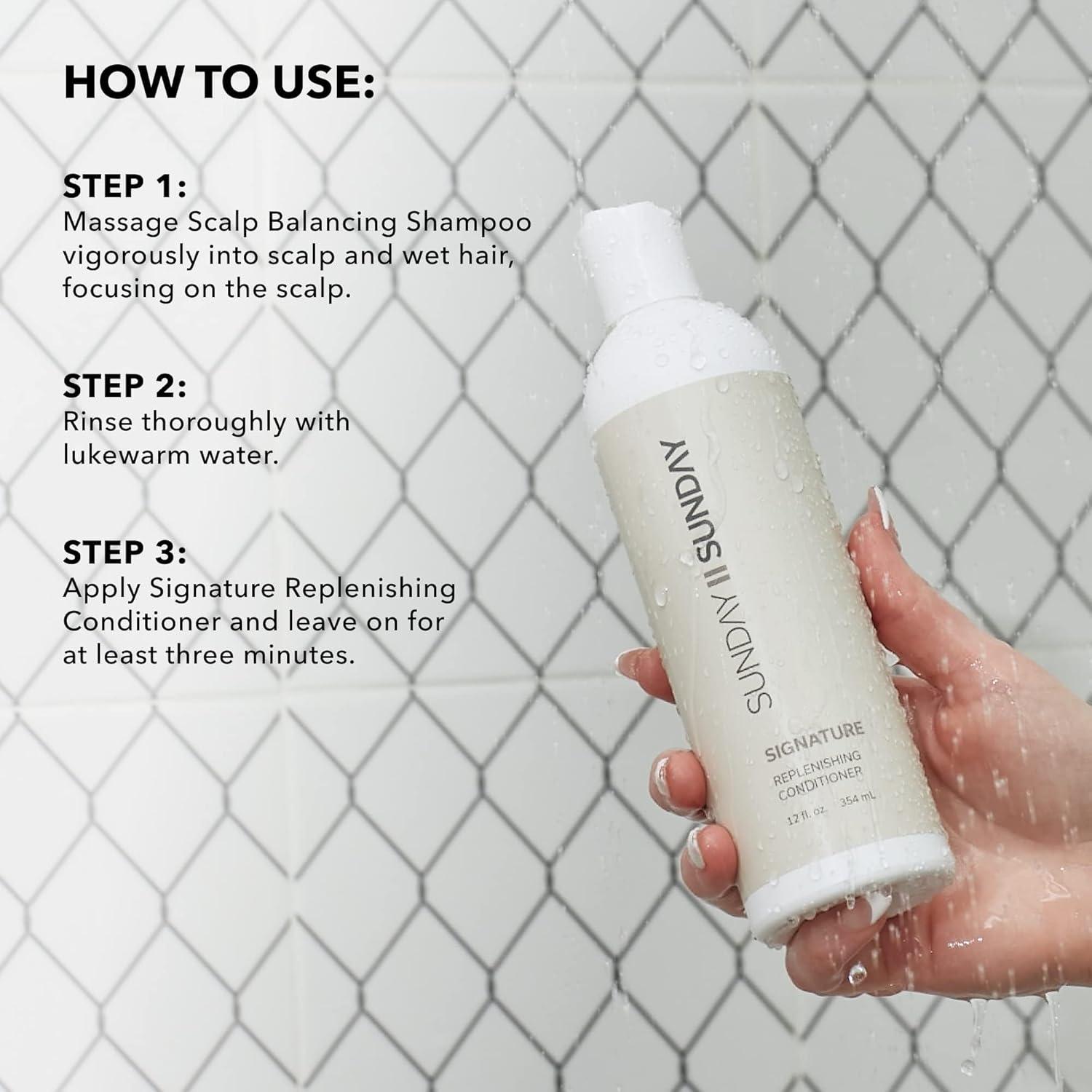 Shop SUNDAY II SUNDAY Deluxe Hair Wash System - Revitalize with Scalp ...