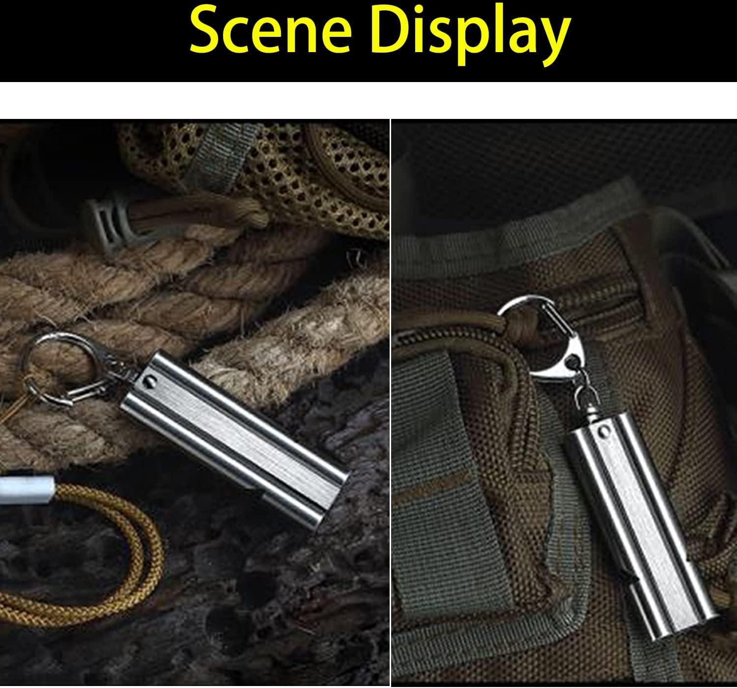 Wanyi Emergency Whistle Signal Pipe - 150DB Loud Trill Whistles (2 Pack ...
