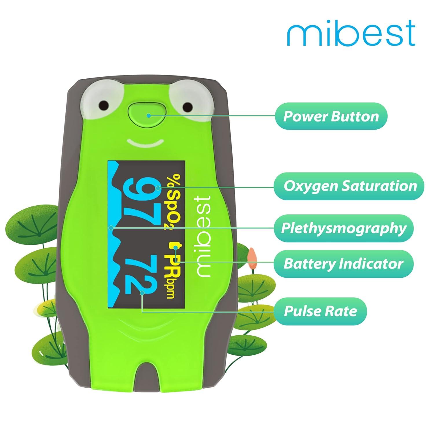 CHOICEMMED OLED Frog Pediatric Pulse Oximeter | SP02 Fingertip Monitor ...