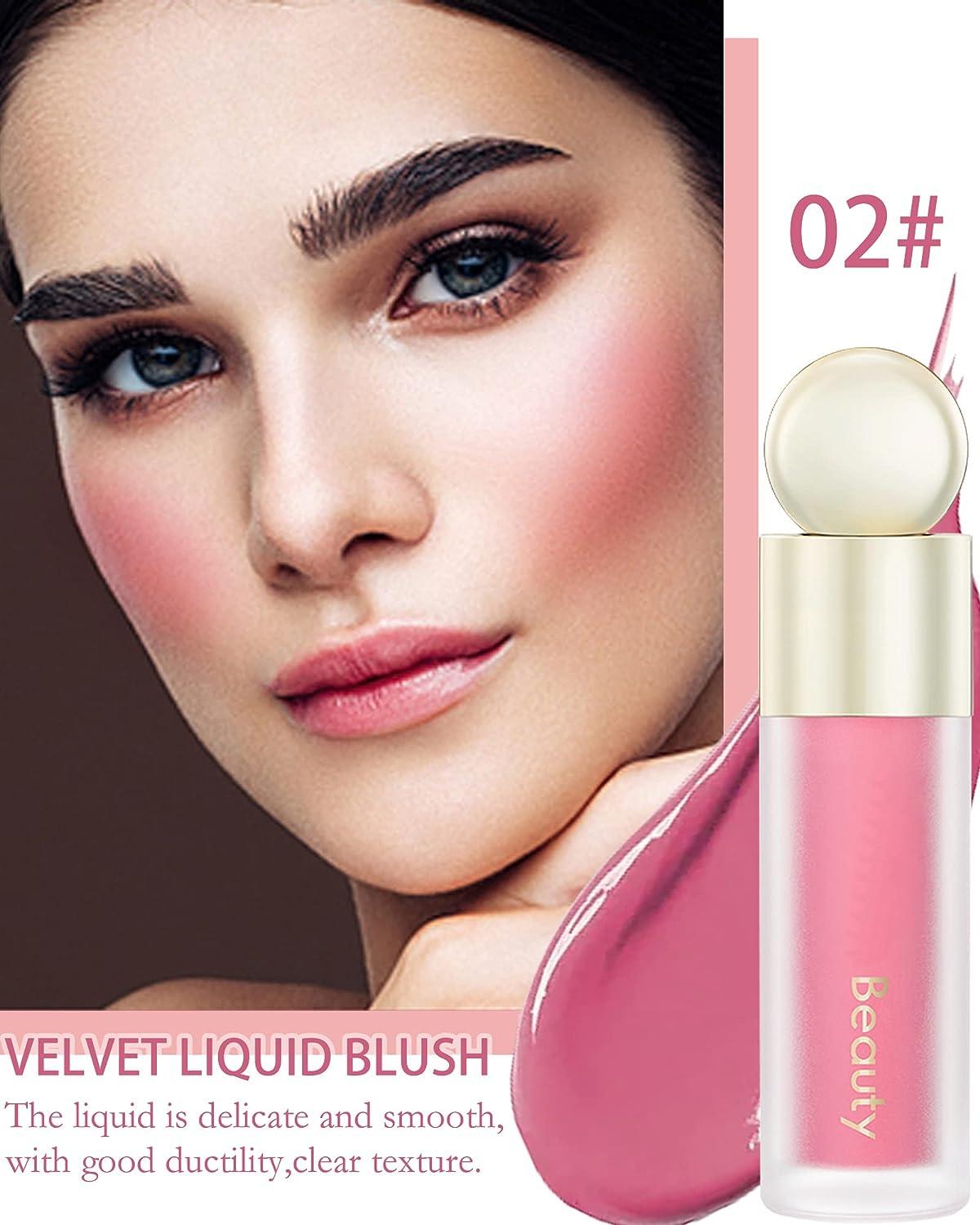 Velvet Liquid Blush Wand - Long-Wearing Creme Stick for Cheeks & Lips ...