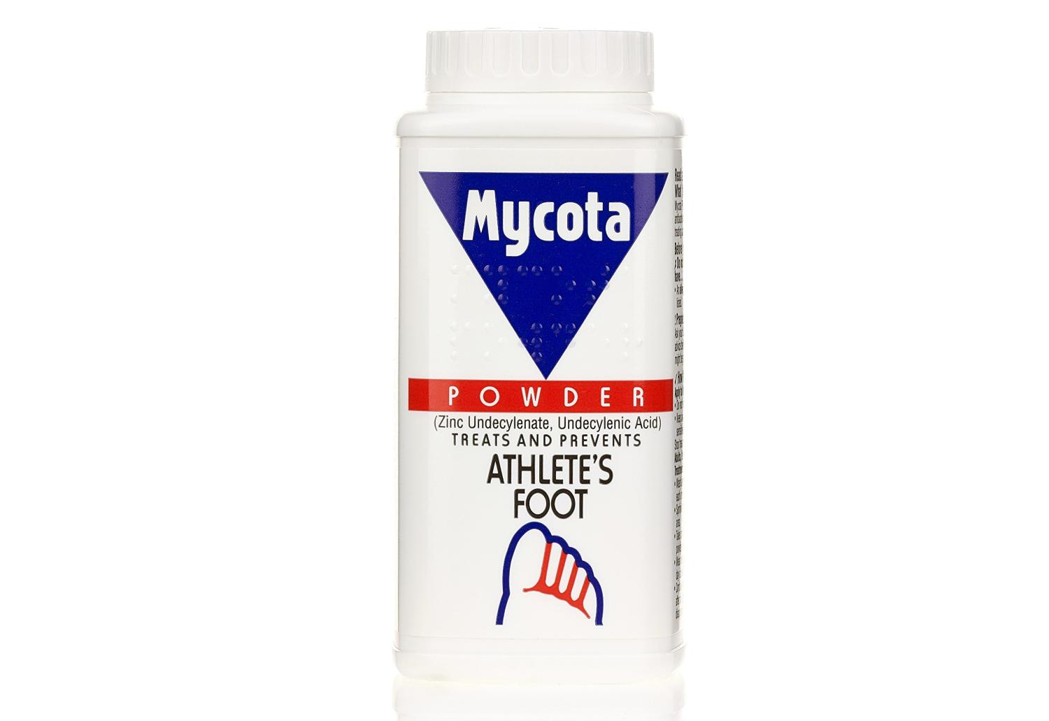 Mycota Powder 70g - Treats & Prevents Athlete's Foot, Relieves Itching ...