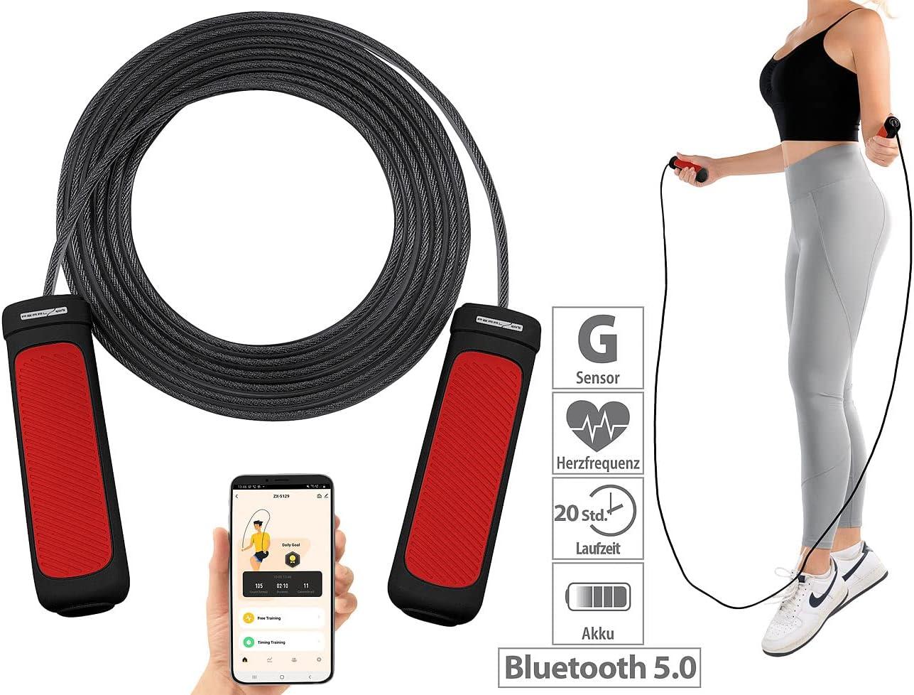 Smart Bluetooth Jump Rope with Heart Rate & G Sensor - Pearl Sports ...