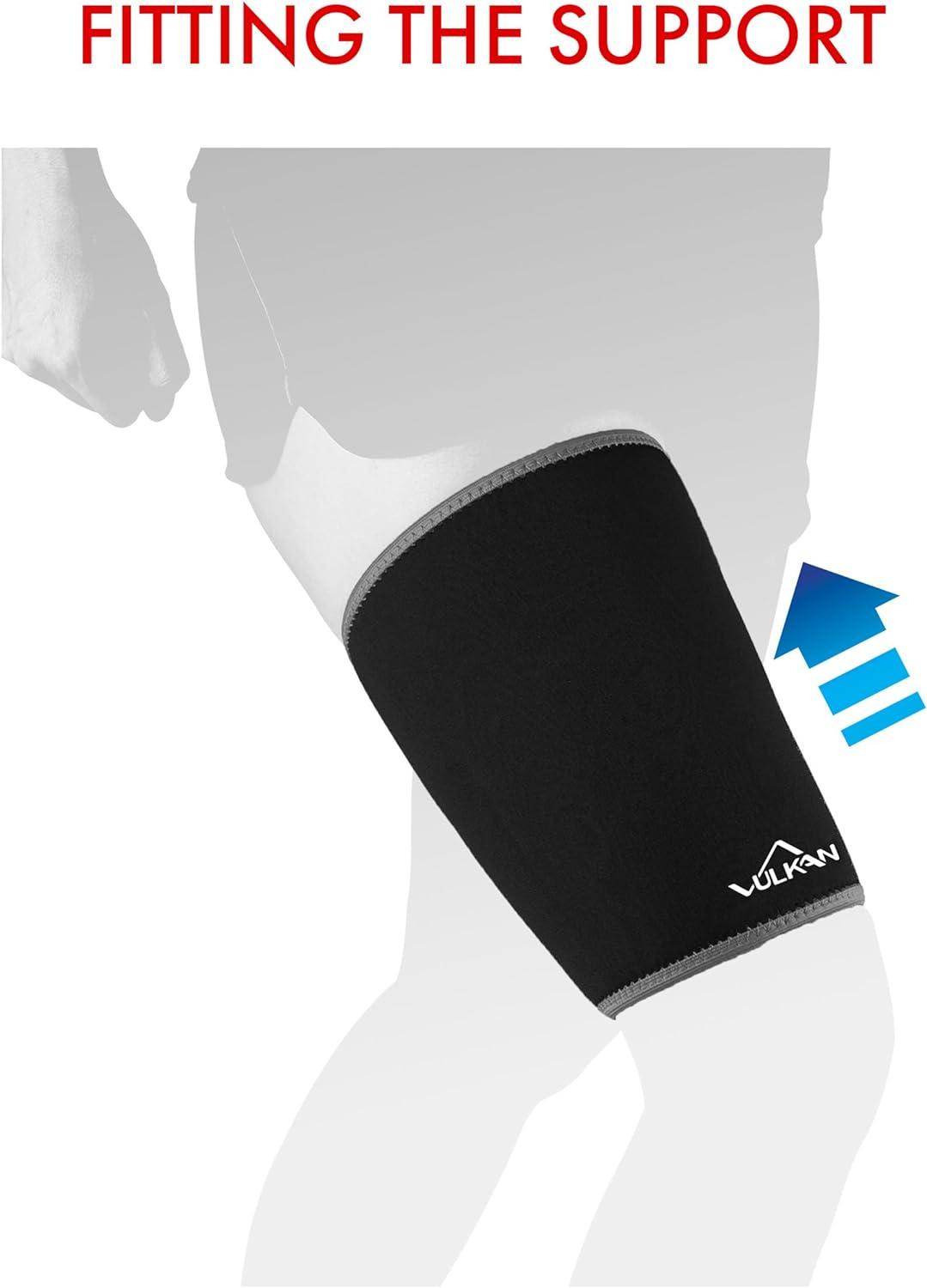 Vulkan Classic Thigh Support - Medium Compression Sleeve for Hamstring ...