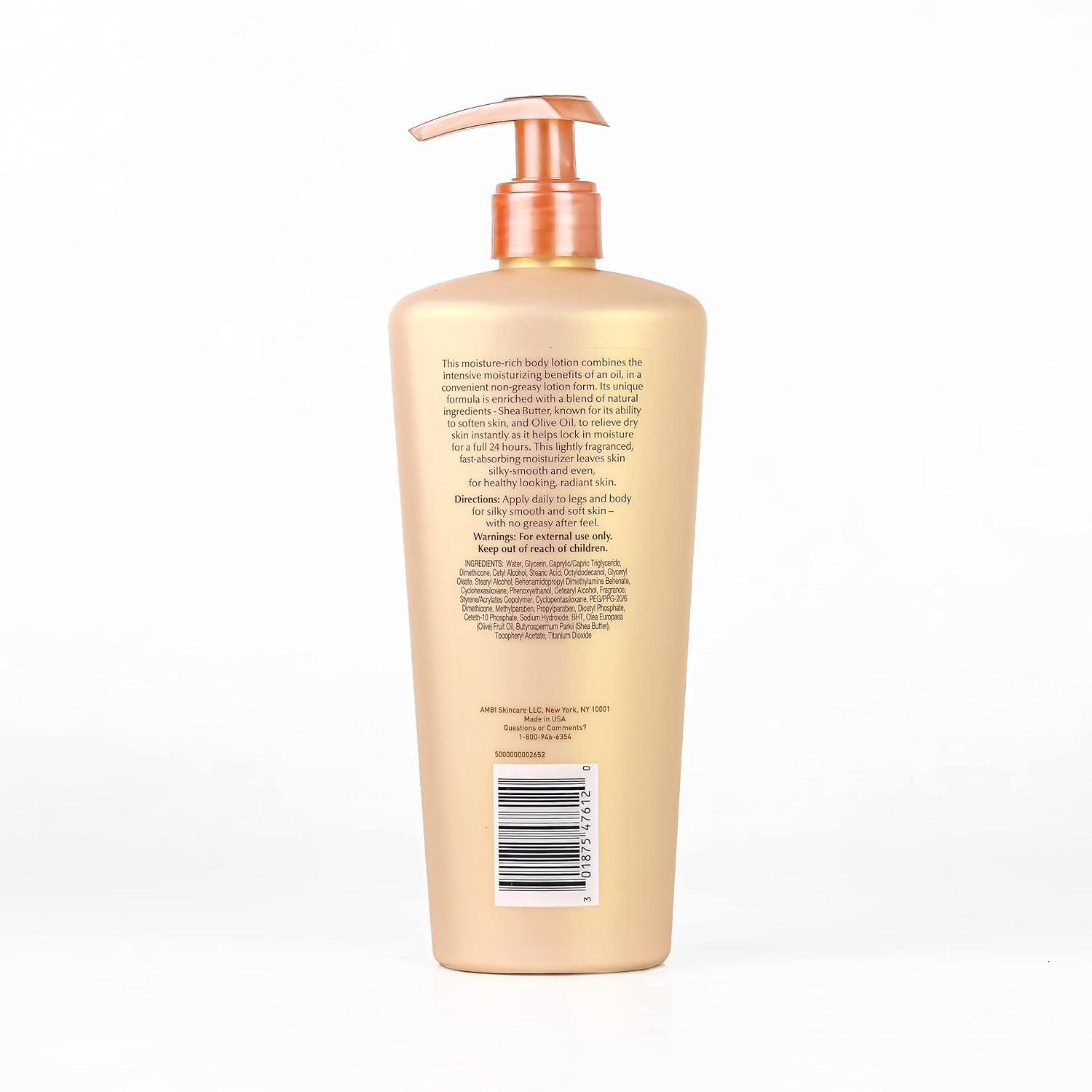 Ambi Skincare Soft & Even Creamy Oil Lotion 12 Oz (Pack of 3) | Olive ...