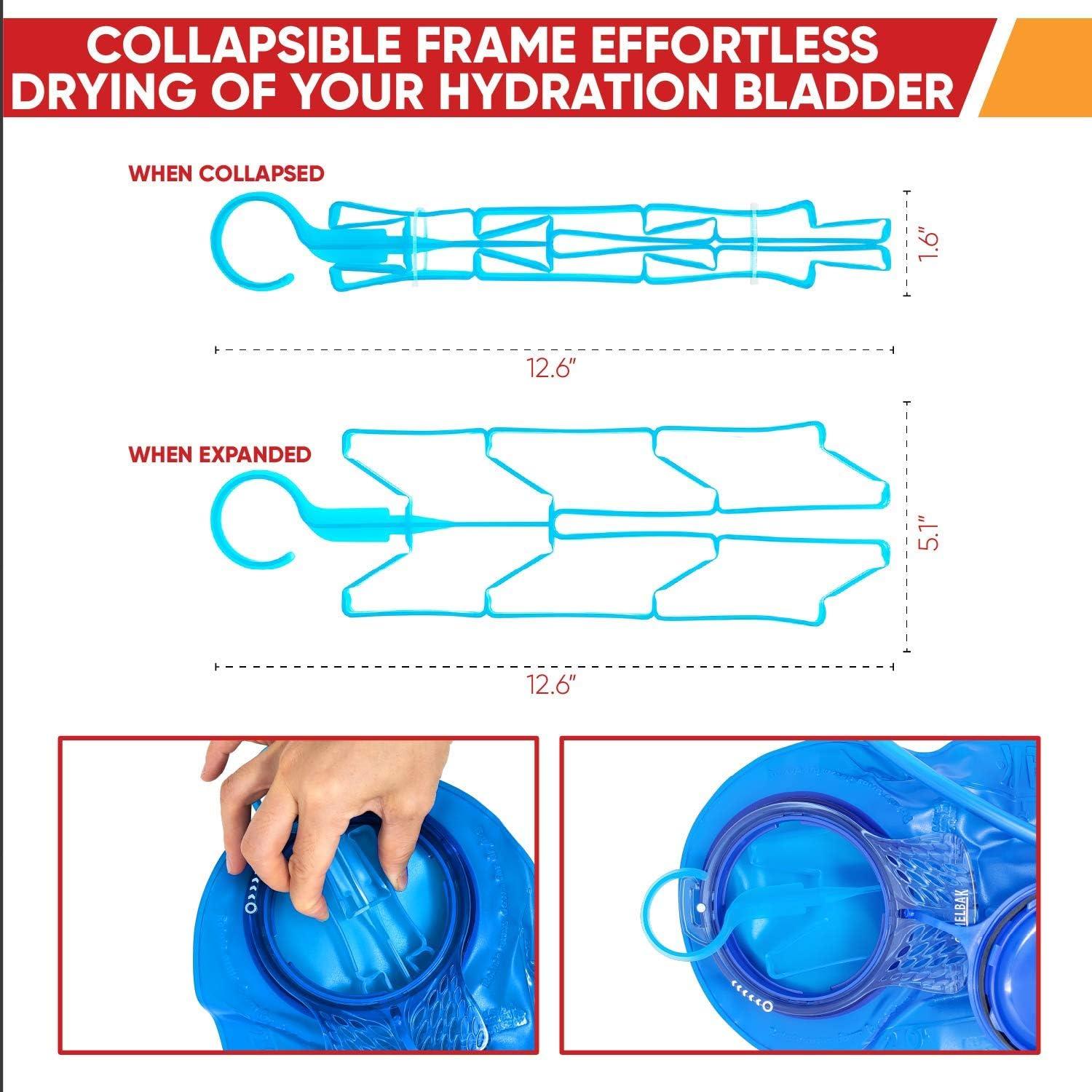 Reservoir Hydration Bladder Cleaning Kit - 6-In-1 Cleaner Set with ...