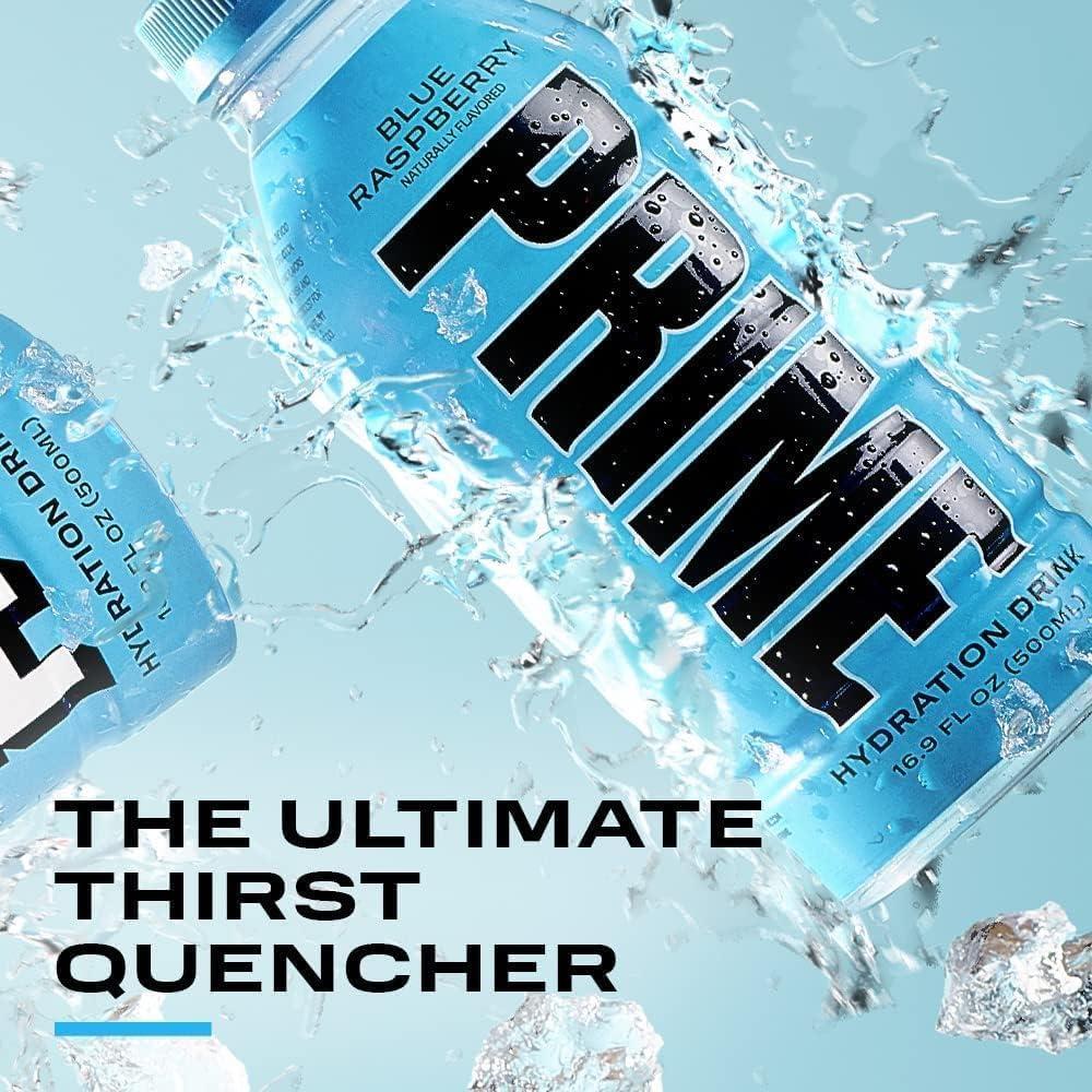 Prime Energy Drink by Logan Paul & KSI 500ML (Blue Raspberry)