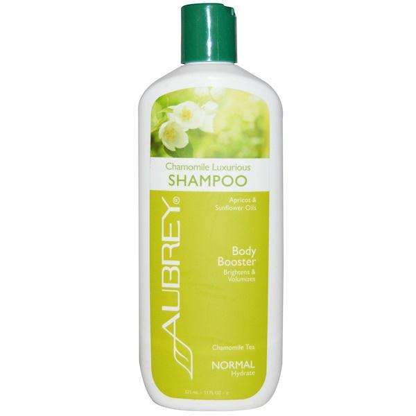 Aubrey Organics Chamomile Luxurious Shampoo Body Booster Normal 11 fl ...