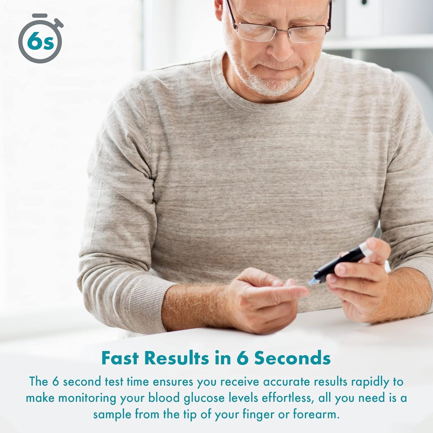 CMI Health Smartest Persona II Blood Glucose Test Strips - 50 Strip ...