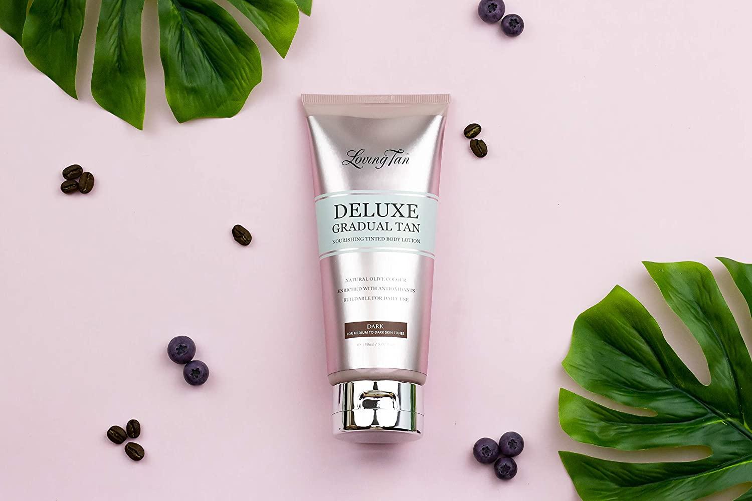 Loving Tan Deluxe Gradual Tan (Dark) - Buildable & Natural Sun-Kissed ...