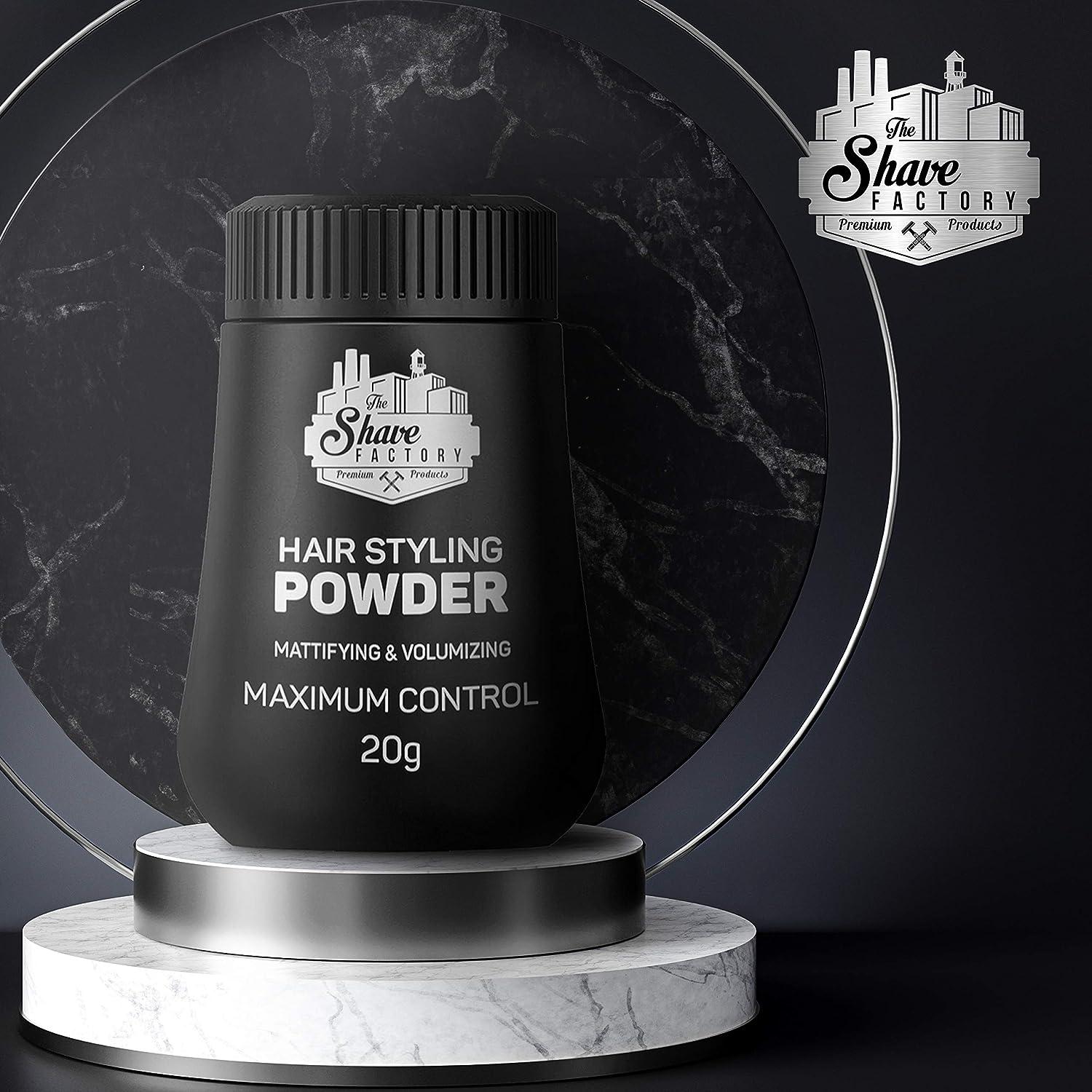 The Shave Factory Hair Styling Powder - Get Perfect Styling Results ...