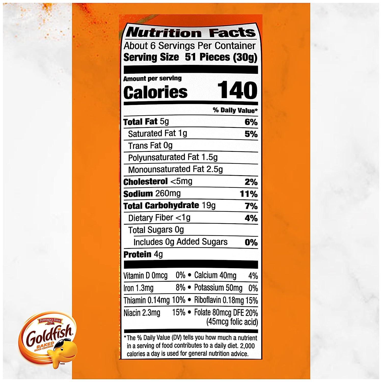 Pepperidge Farm Goldfish Flavor Blasted Xtra Cheddar Crackers 6.6 oz ...