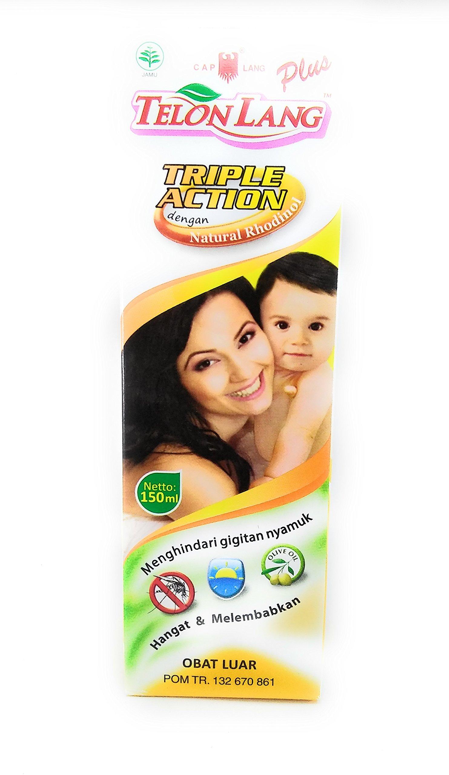 Cap Lang Eagle Brand Telon Lang Plus Oil 150 Ml