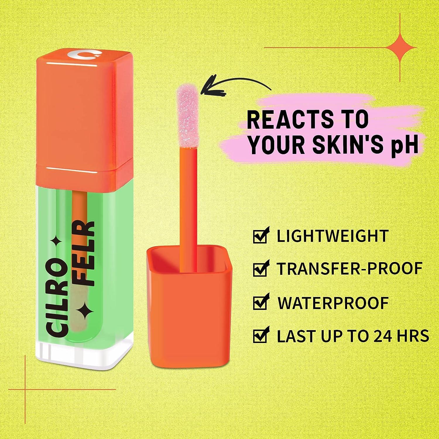 Cilrofelr Green Color Changing Liquid Blush Oil - Dewy & Natural Flush ...