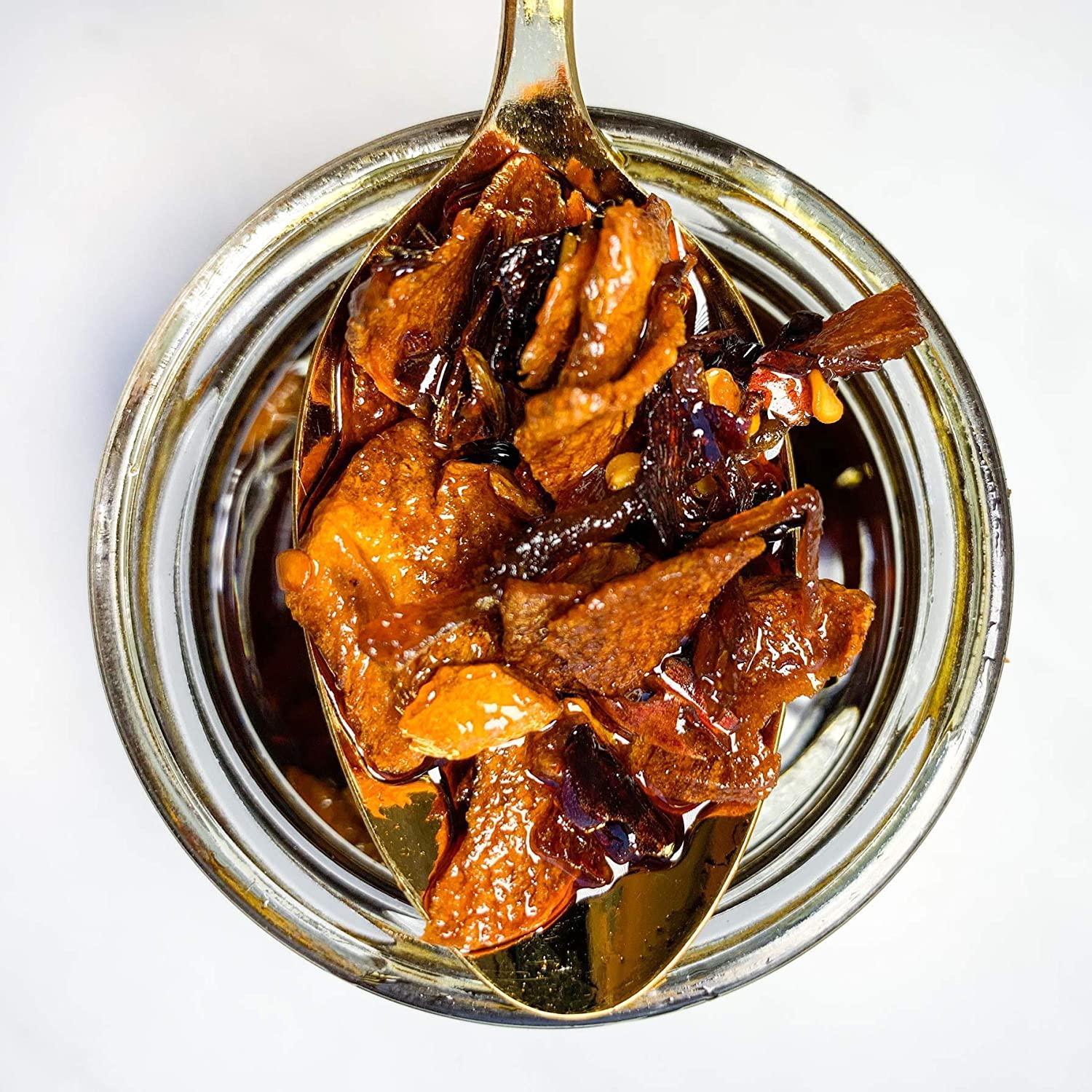 Hot Crispy Oil Original - Spicy Gourmet Olive Oil Infused with Garlic ...