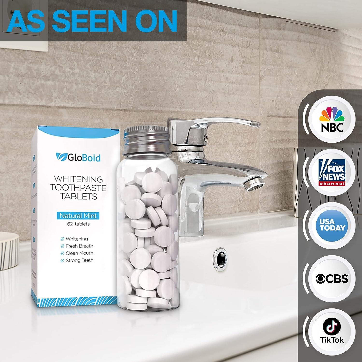 GloBoid Fluoride Toothpaste Tablets - Eco-Friendly Zero Waste ...
