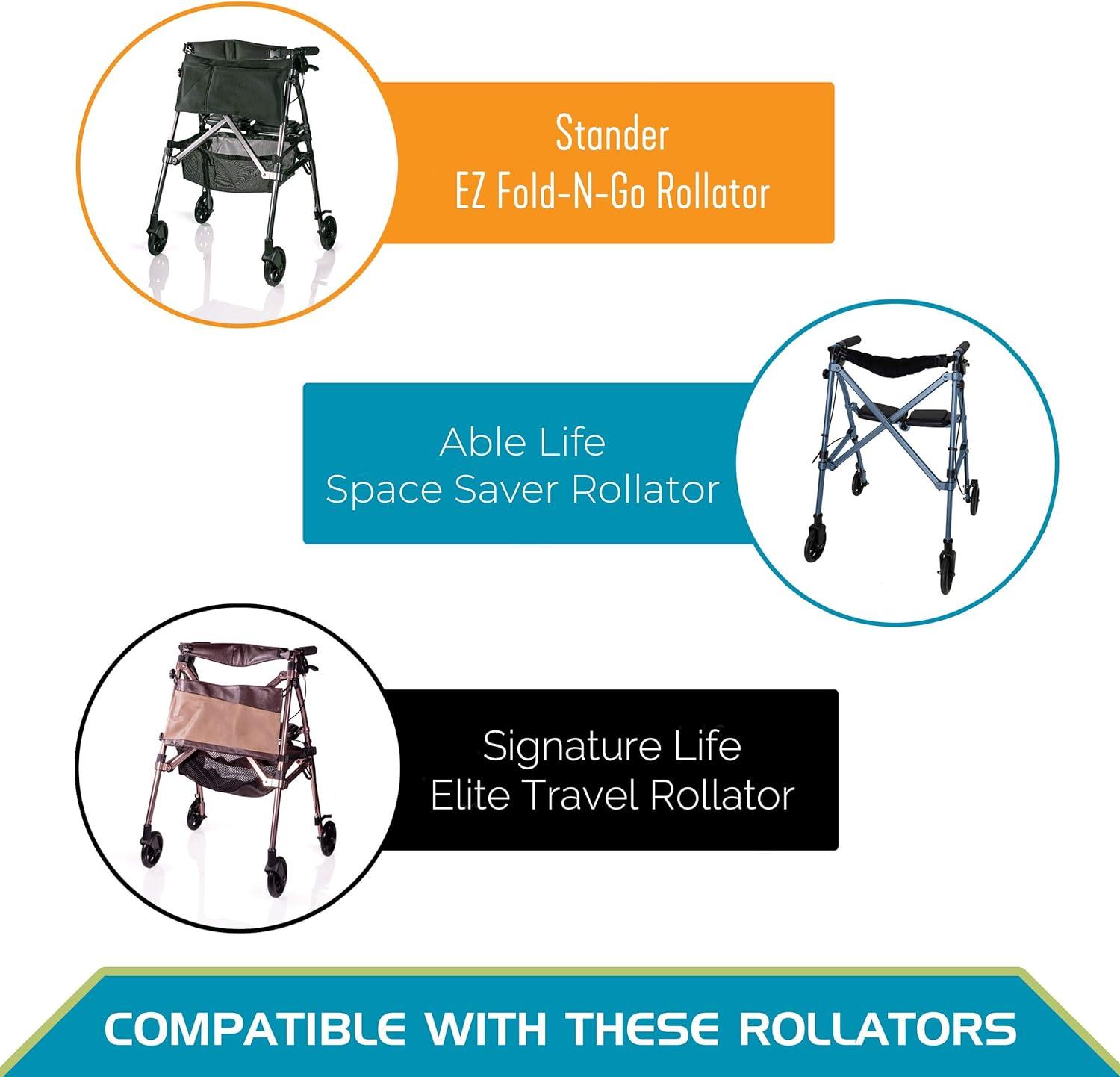 Able Life Walker Swivel Wheel Kit Combo Set of 2 - VAT Relief Eligible ...