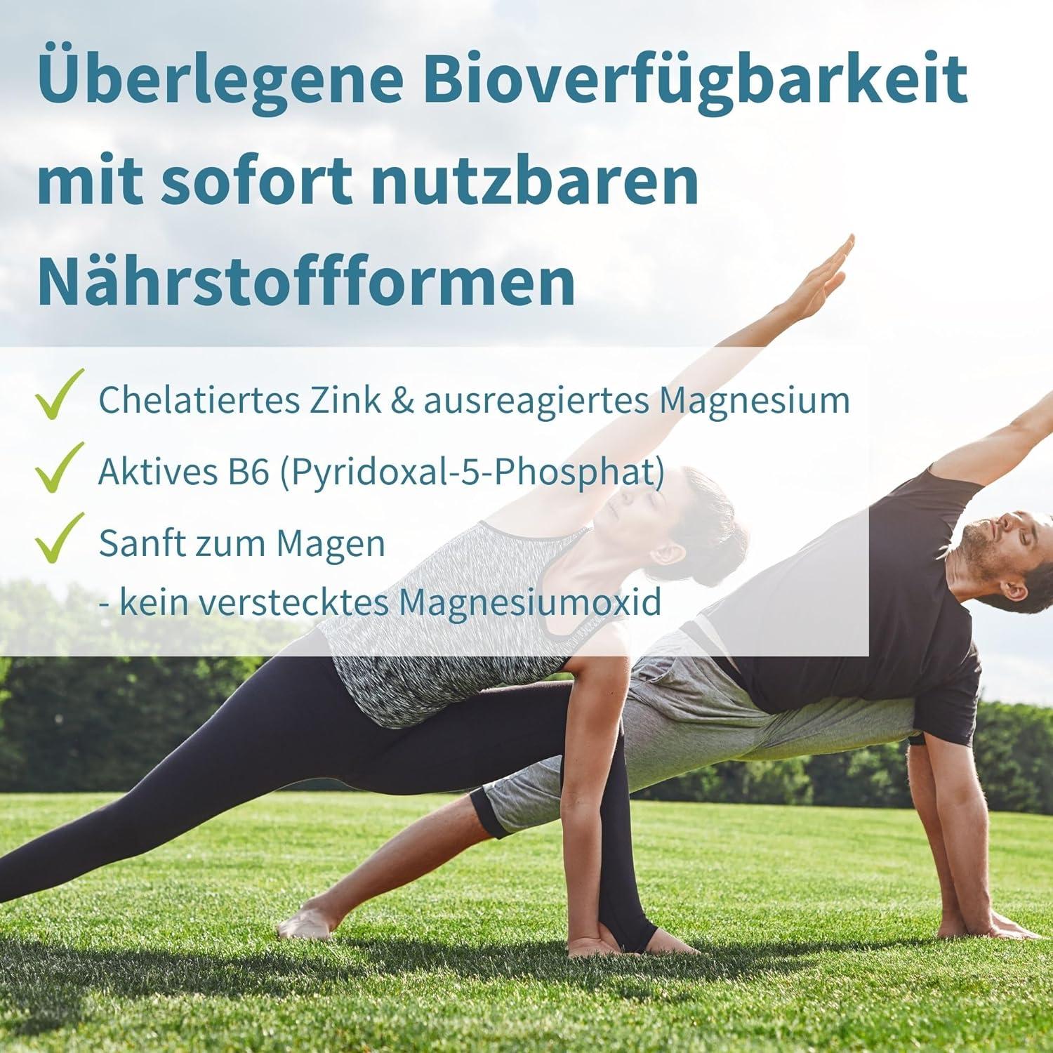 Neurobalance ZMB6 Tablets - High Dose Zinc Vitamin B6 & Magnesium ...