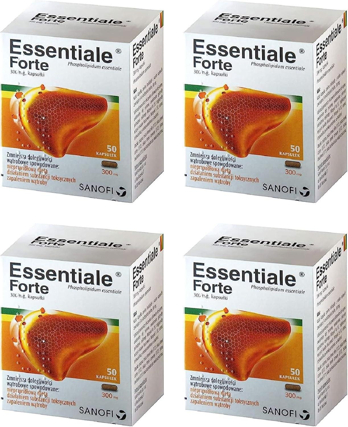 Essentials Forte 200 Capsules - Natural Liver Detox & Support | Non-GMO ...