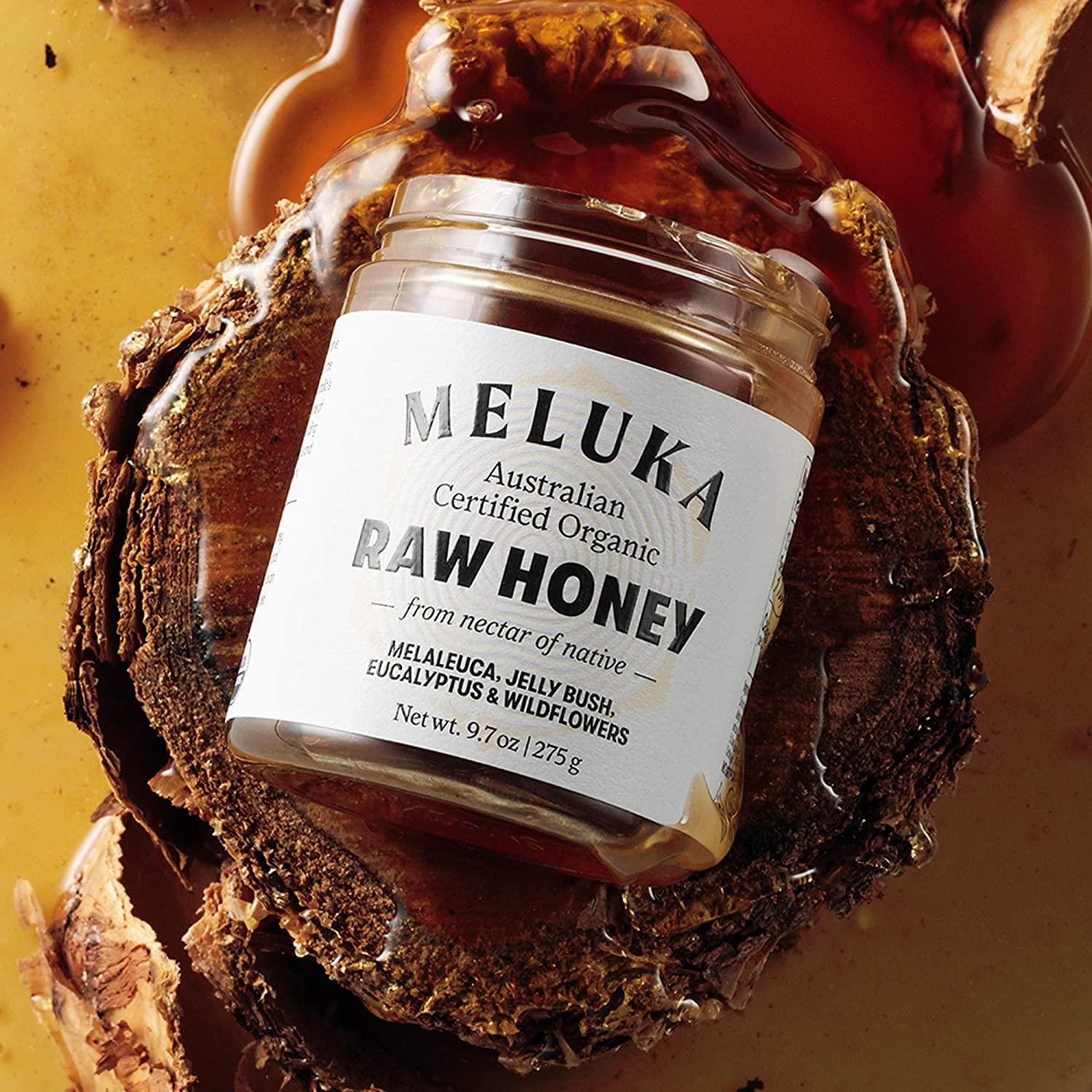 Meluka Australia Raw Wildflower Honey - Premium 100% Pure ...