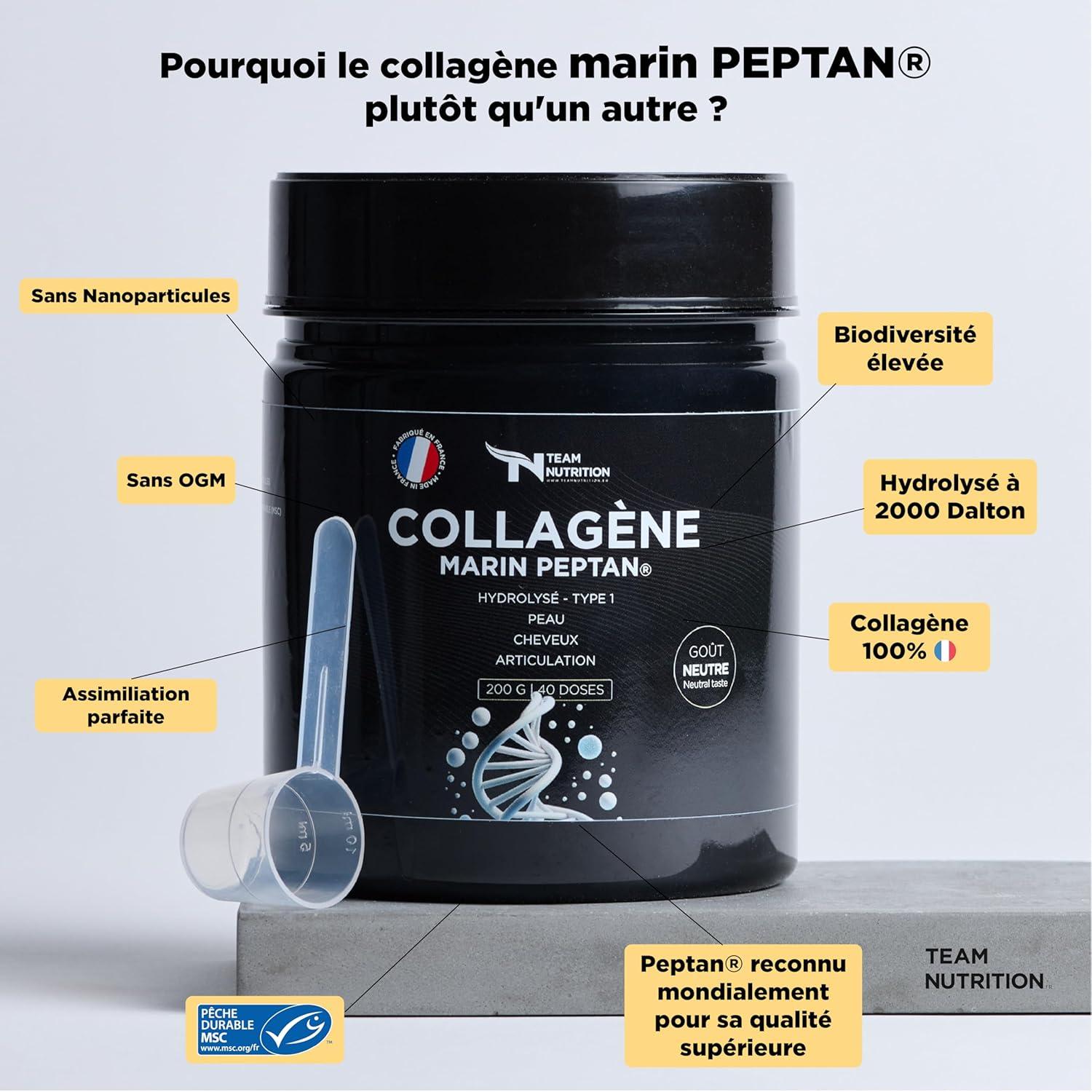 Hydrolyzed Marine Collagen Peptan 2000 Daltons - Type 1 Peptides for ...