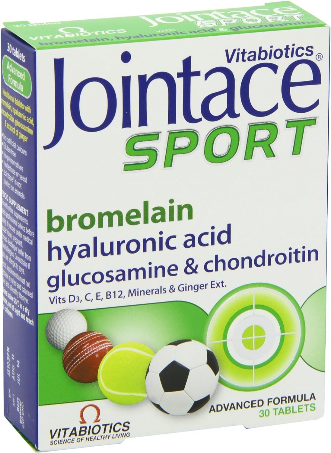 Vitabiotics Jointace Sport - 30 Capsules | Supports Joint Health for ...