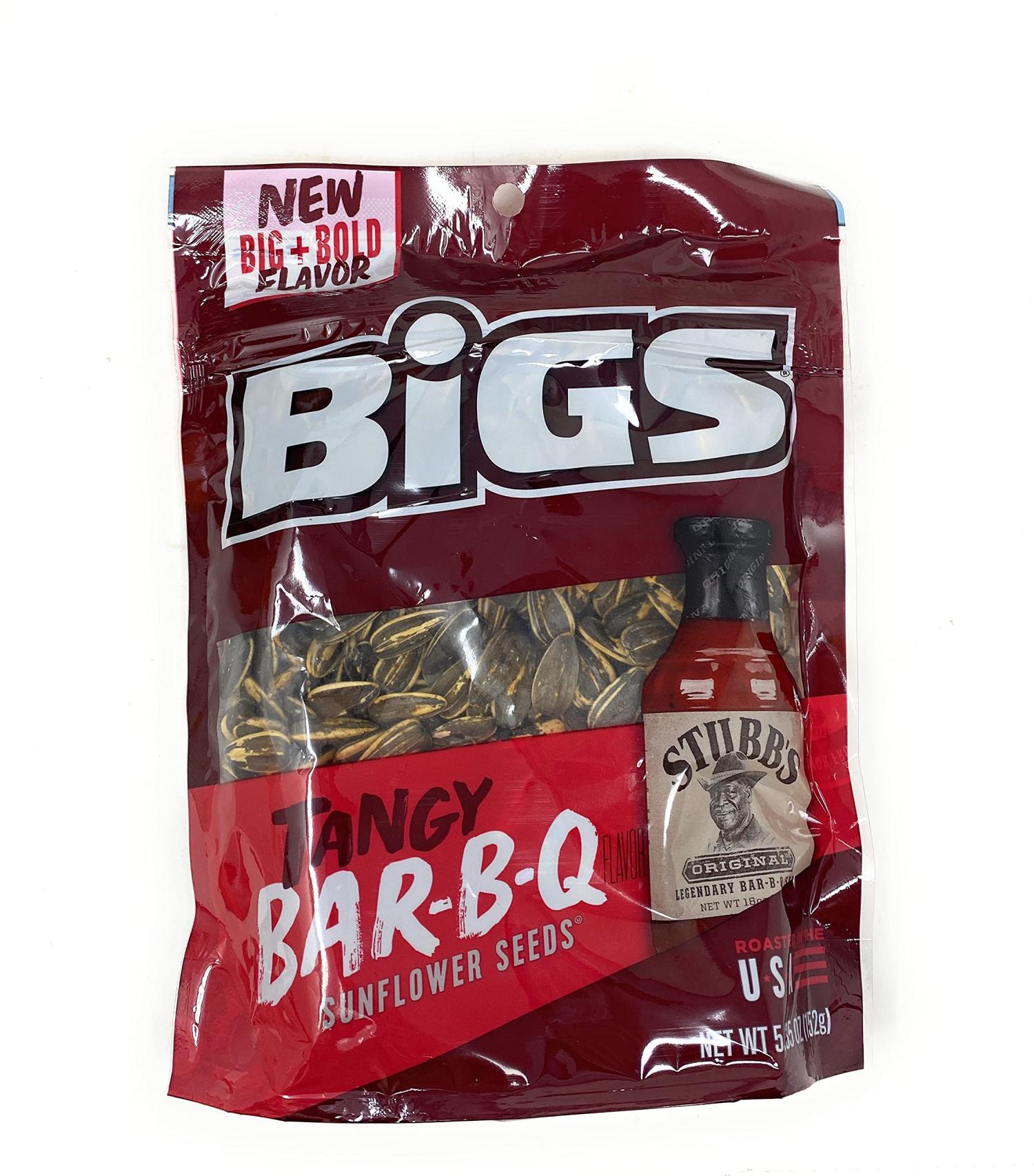 BiGS Sunflower Seeds Stubbs Tangy Bar-B-Que 5.35oz - 1 Pack | Buy Now ...