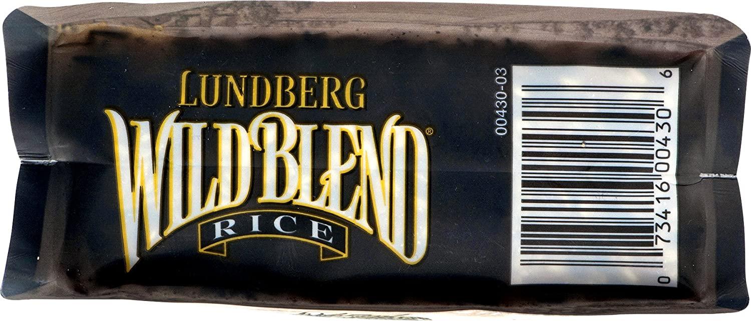 Lundberg Farms Gourmet Wild Rice Blend 1 lb - Pack of 6 | Premium ...