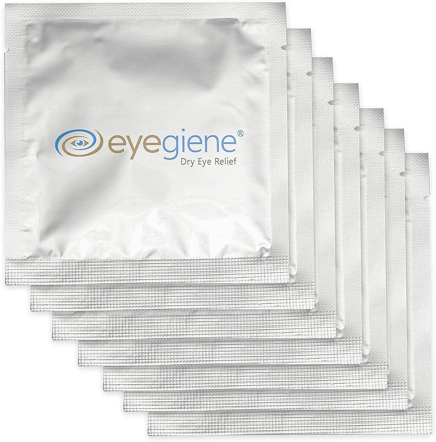 EyeGiene Hot Eye Compress Wafers - 30 Pairs Refill for Dry Eyes, Styes ...