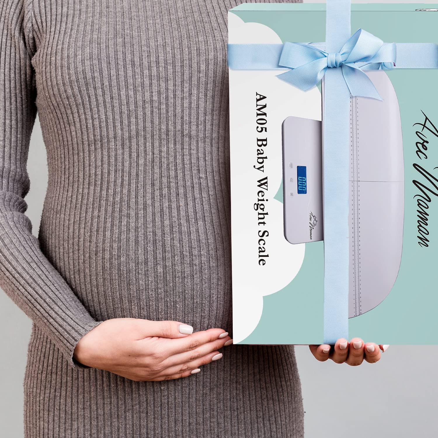 avec Maman AM05 Digital Baby Scale - Weigh Newborns, Infants, & Pets up ...