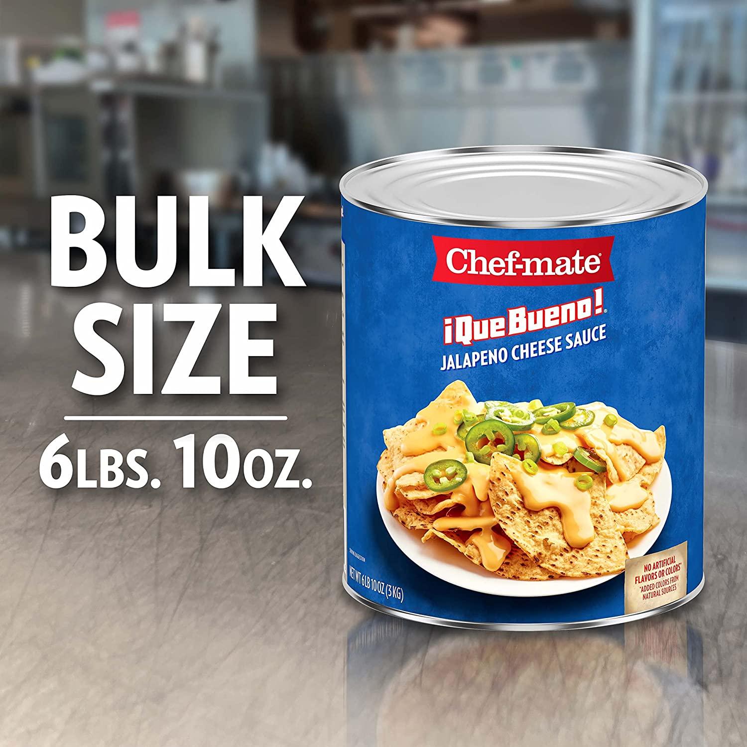 Chef-mate Que Bueno Spicy Nacho Cheese Sauce 6 lb 10 oz (#10 Can ...