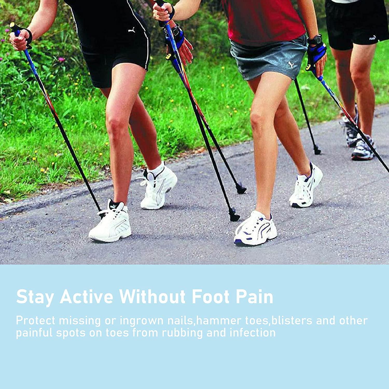 Breathable Gel Toe Cap Protector - 10PCS Silicone Sleeve for Toe Relief ...