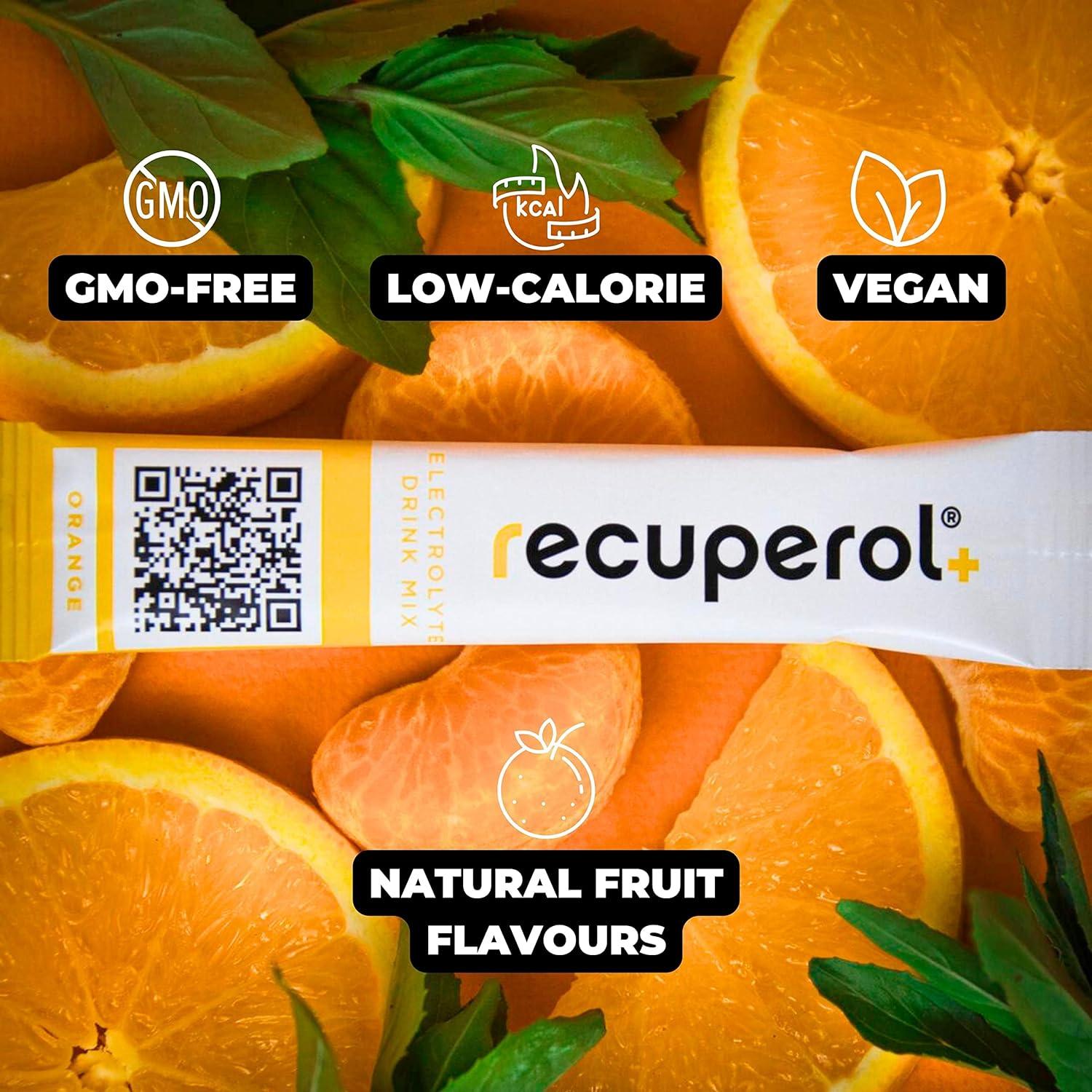 Recuperol Electrolyte Powder Supplement - 90 Sachets for Dehydration ...