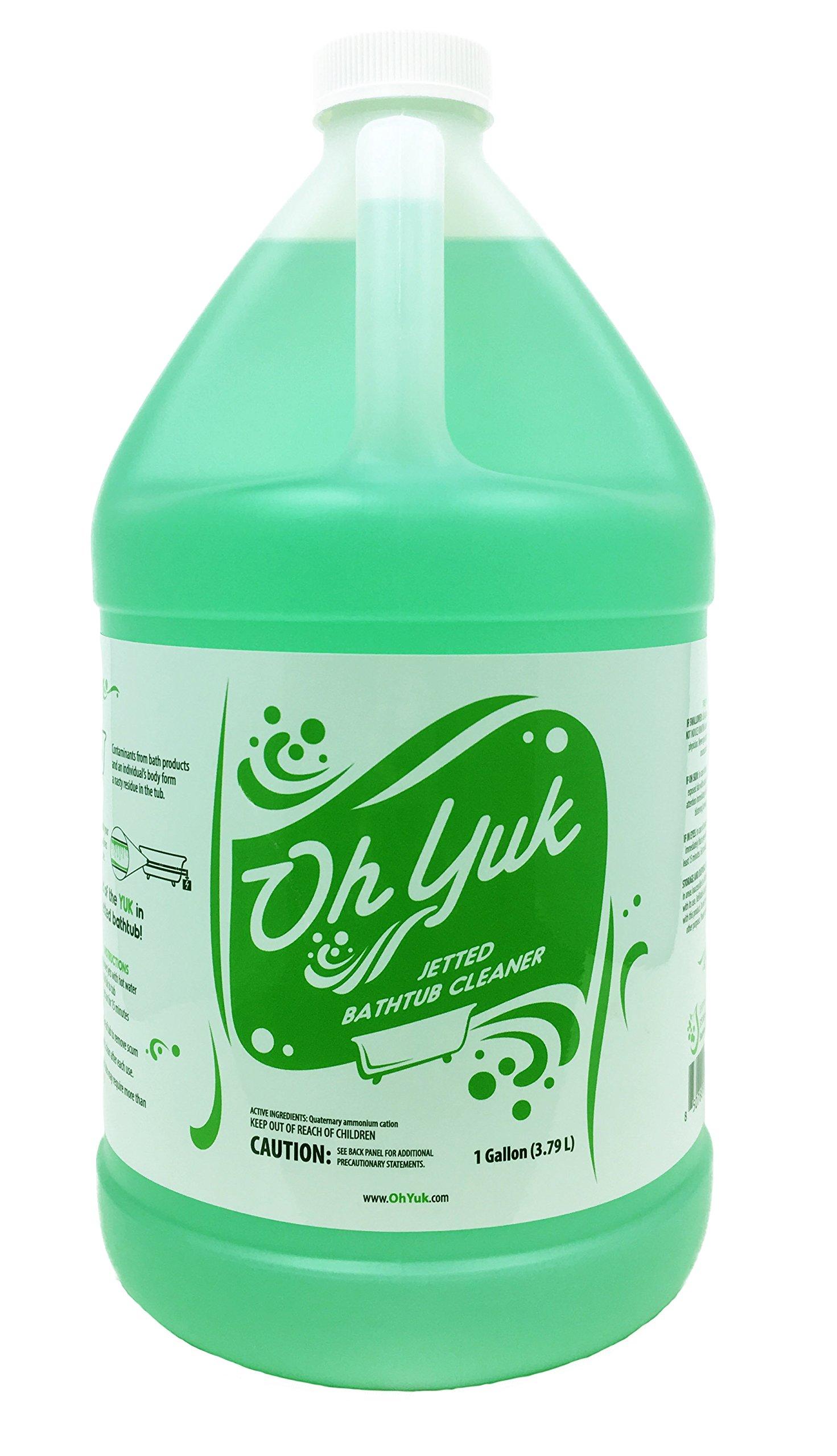 Oh Yuk Jetted Tub Cleaner - 1 Gallon | Most Effective for Jet Tubs ... Oh Yuk Jetted Tub Cleaner - 1 Gallon | Most Effective for Jet Tubs ...