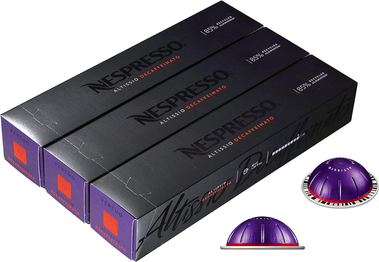 Nespresso Vertuoline: Altissio Decaffeinato 30 Capsules Nespresso Vertuoline: Altissio Decaffeinato 30 Capsules