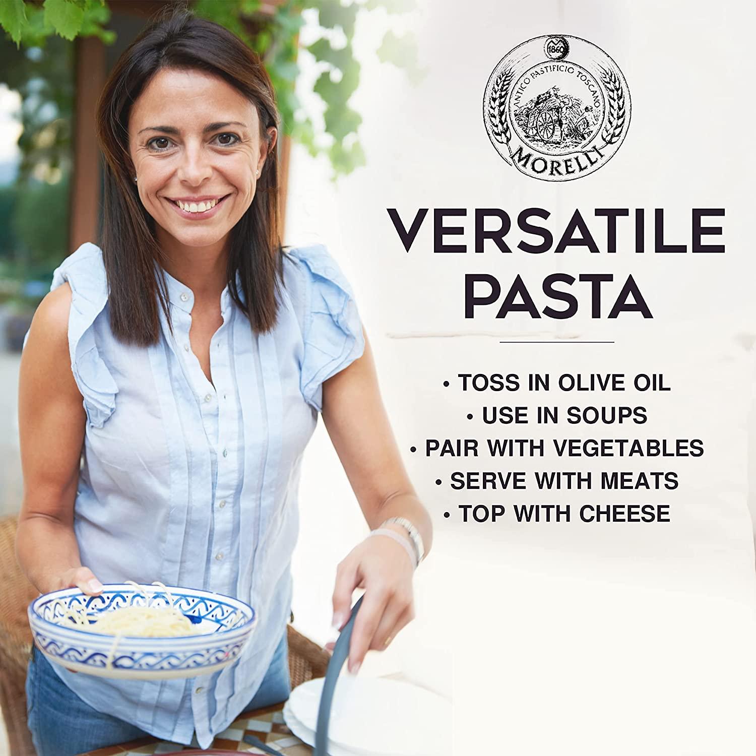 Morelli Pasta Egg Tagliolini - Handmade Italian Gourmet Pasta - 8.8 Oz ...