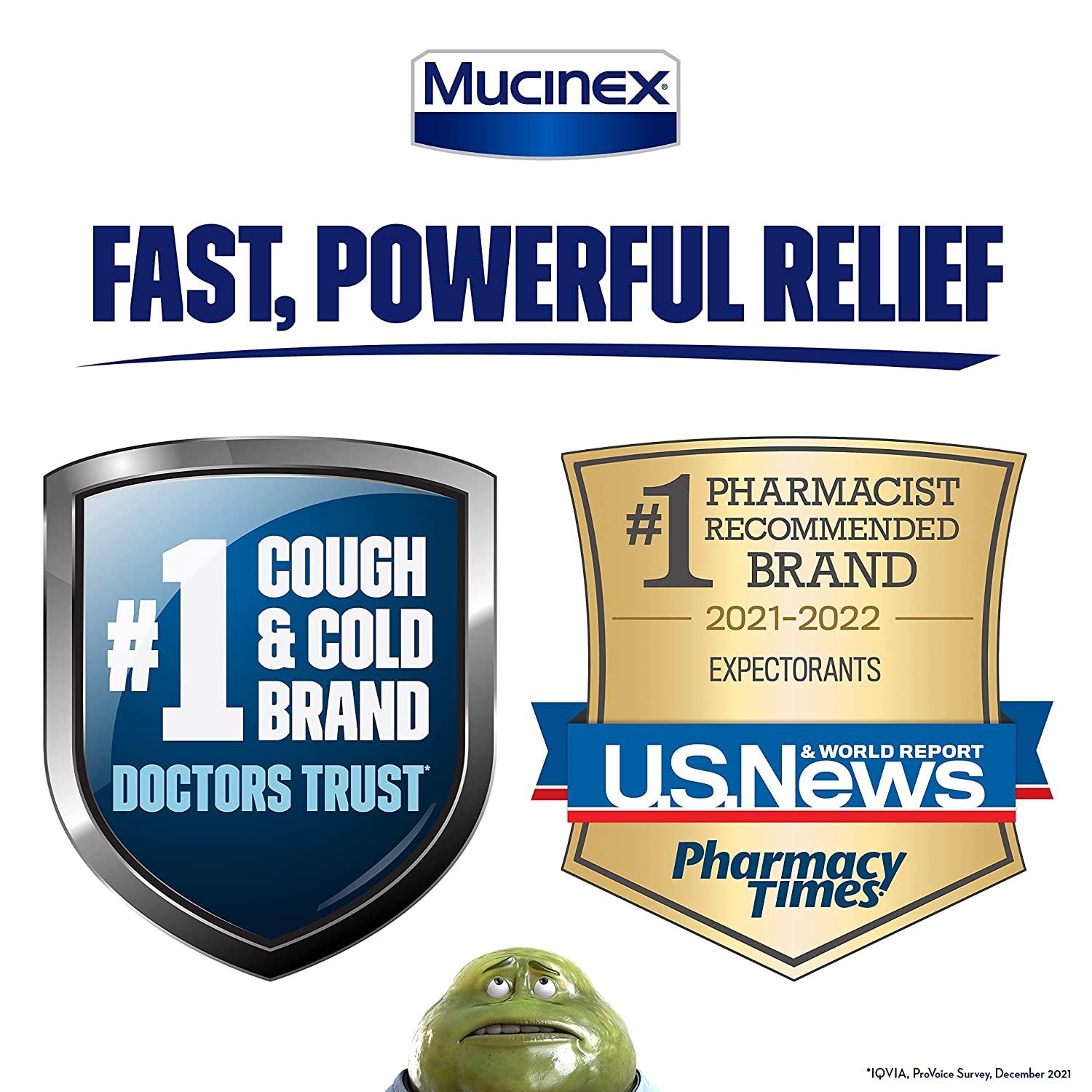 Mucinex Maximum Strength Fast-MAX Cold & Flu Day/Night Caplets - 20 ...