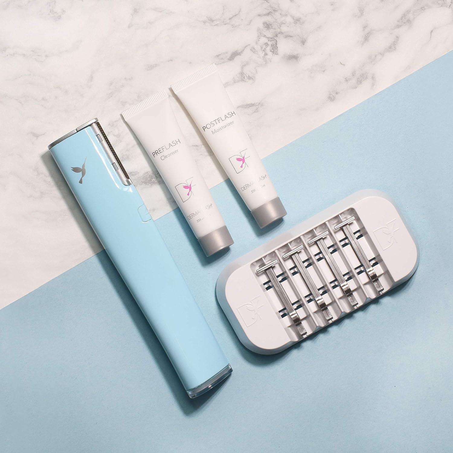 DERMAFLASH ONE Device - Exfoliating & Hair Removal Tool - Sonic ...