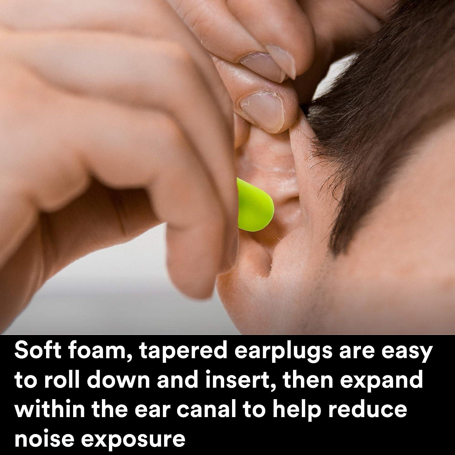 3M Ear Plugs 500 Pairs/Refill Bottle for One Touch Dispenser E-A-Rsoft ...