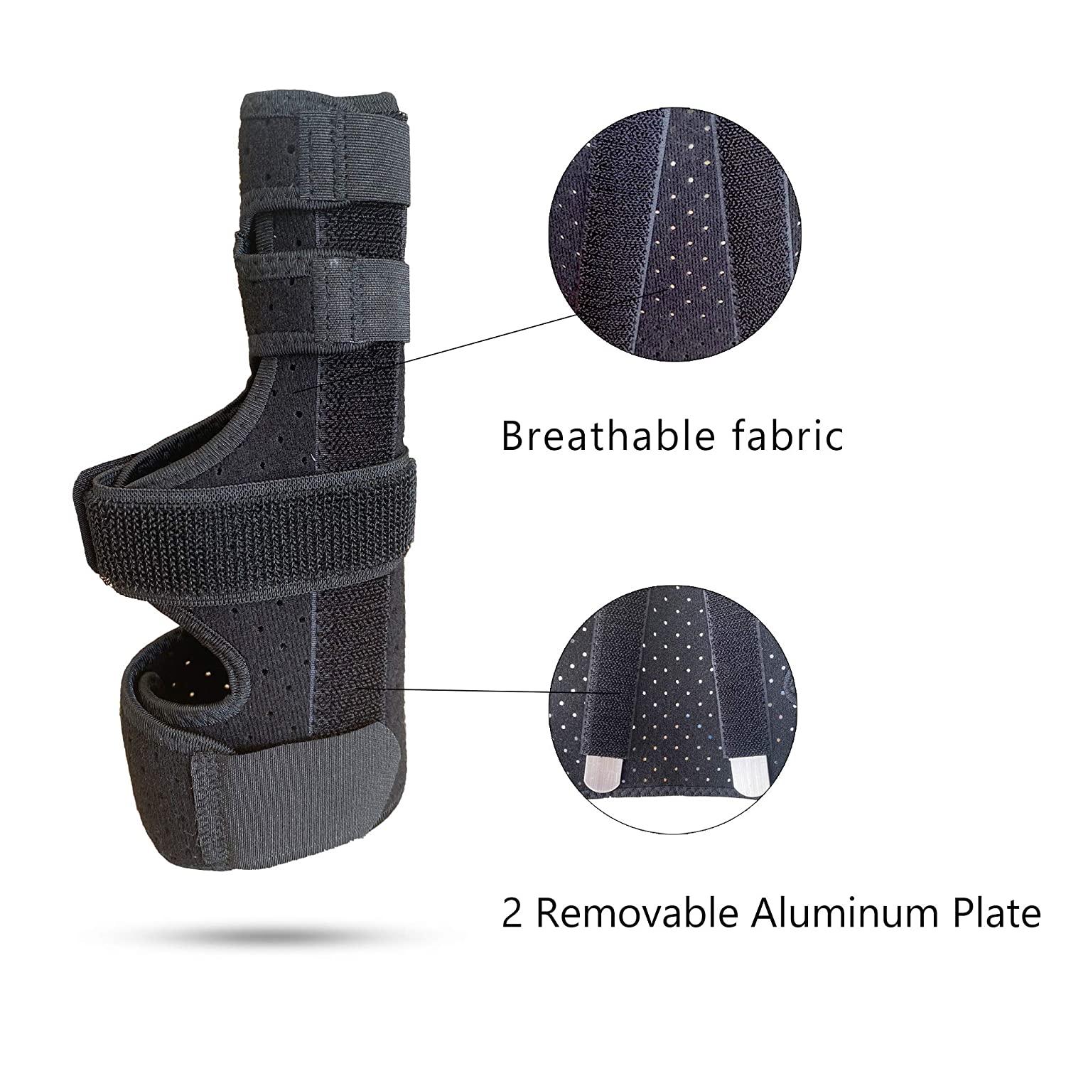 GenetGo Boxer Break Metacarpal Splint Brace - Small/Medium Finger ...
