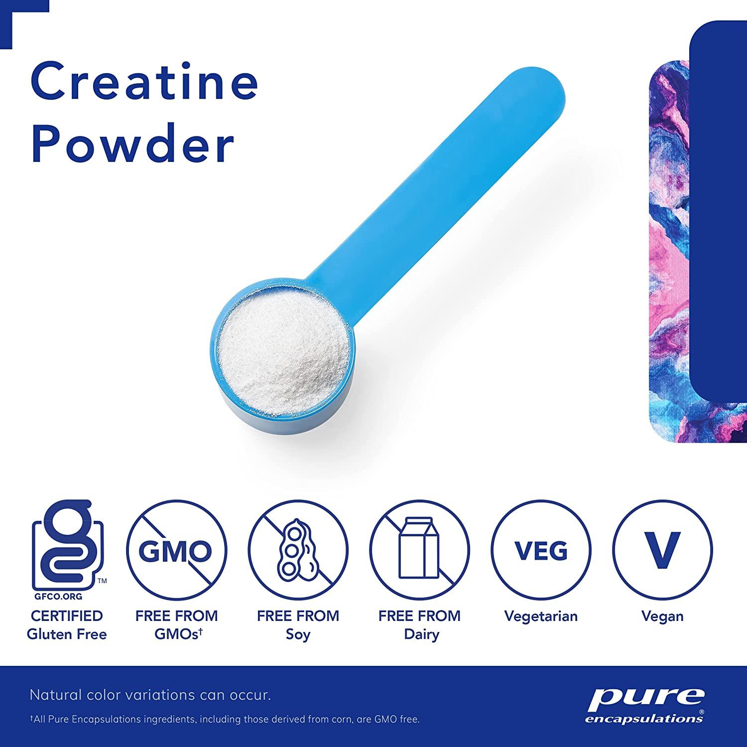 Pure Encapsulations Creatine Powder - 250g | Pure Muscle Support ...