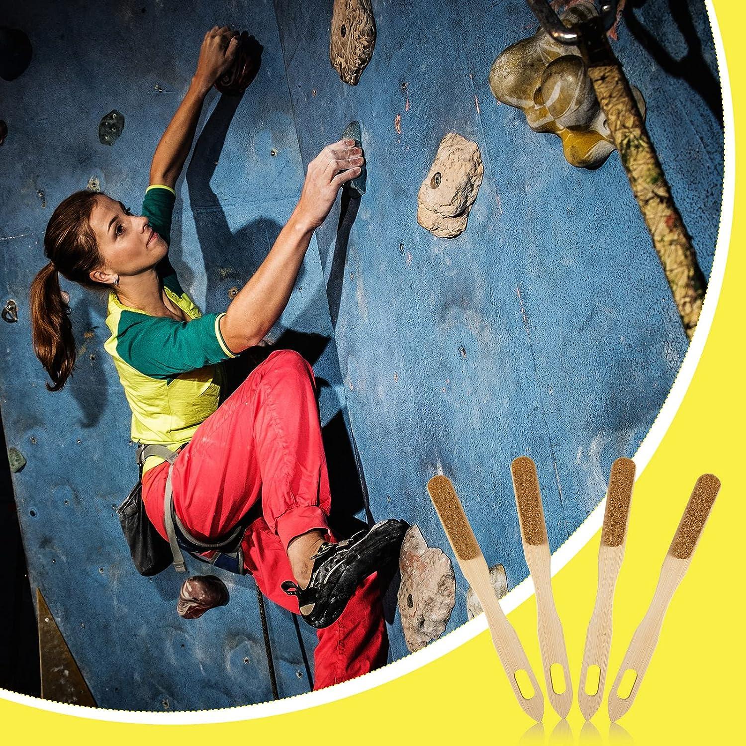 Meanplan 8-Piece Climbing Brush & Sensory Rings Set with Boar's Hair ...