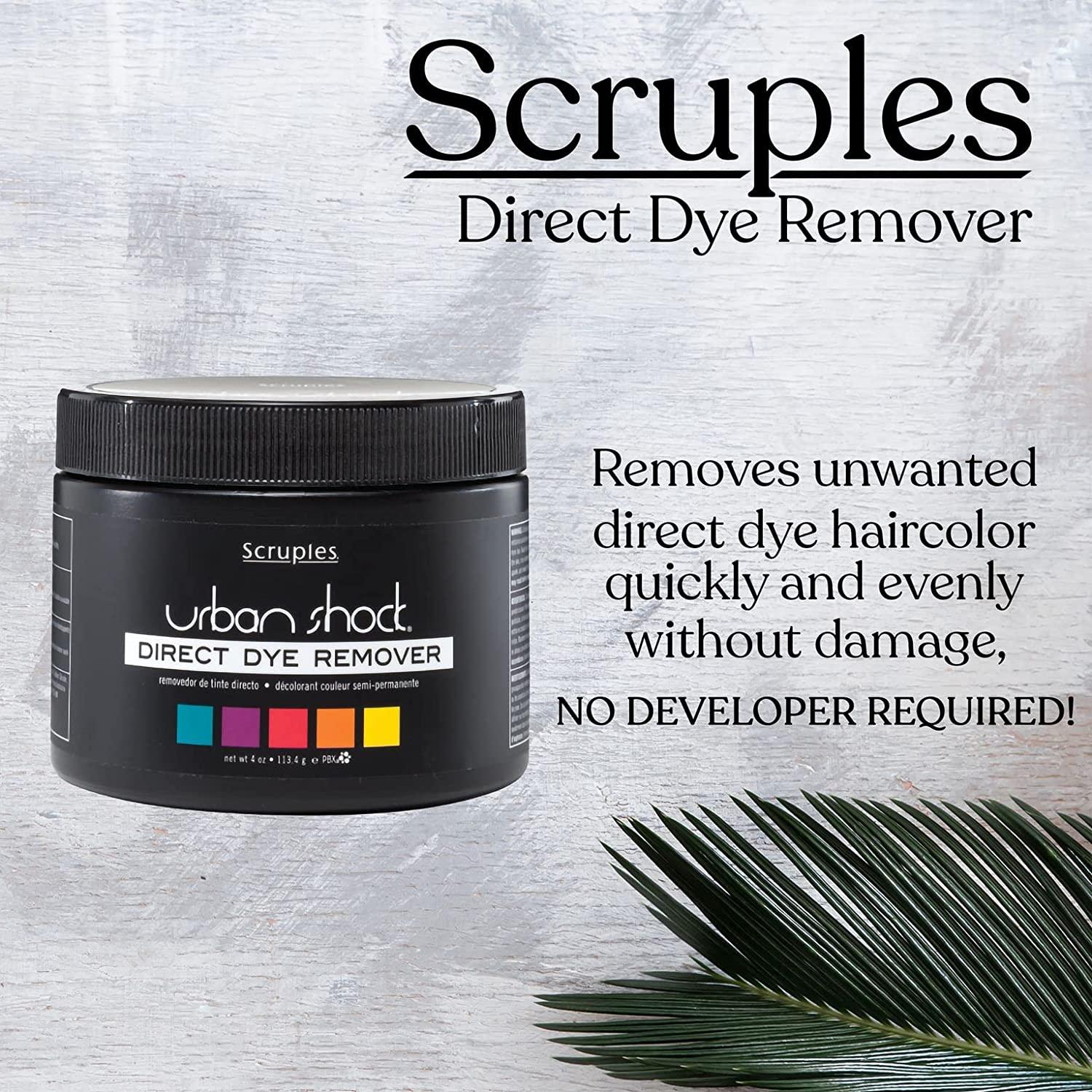 Scruples Urban Shock Dye Remover 4 oz - Professional Hair Color Stain ...